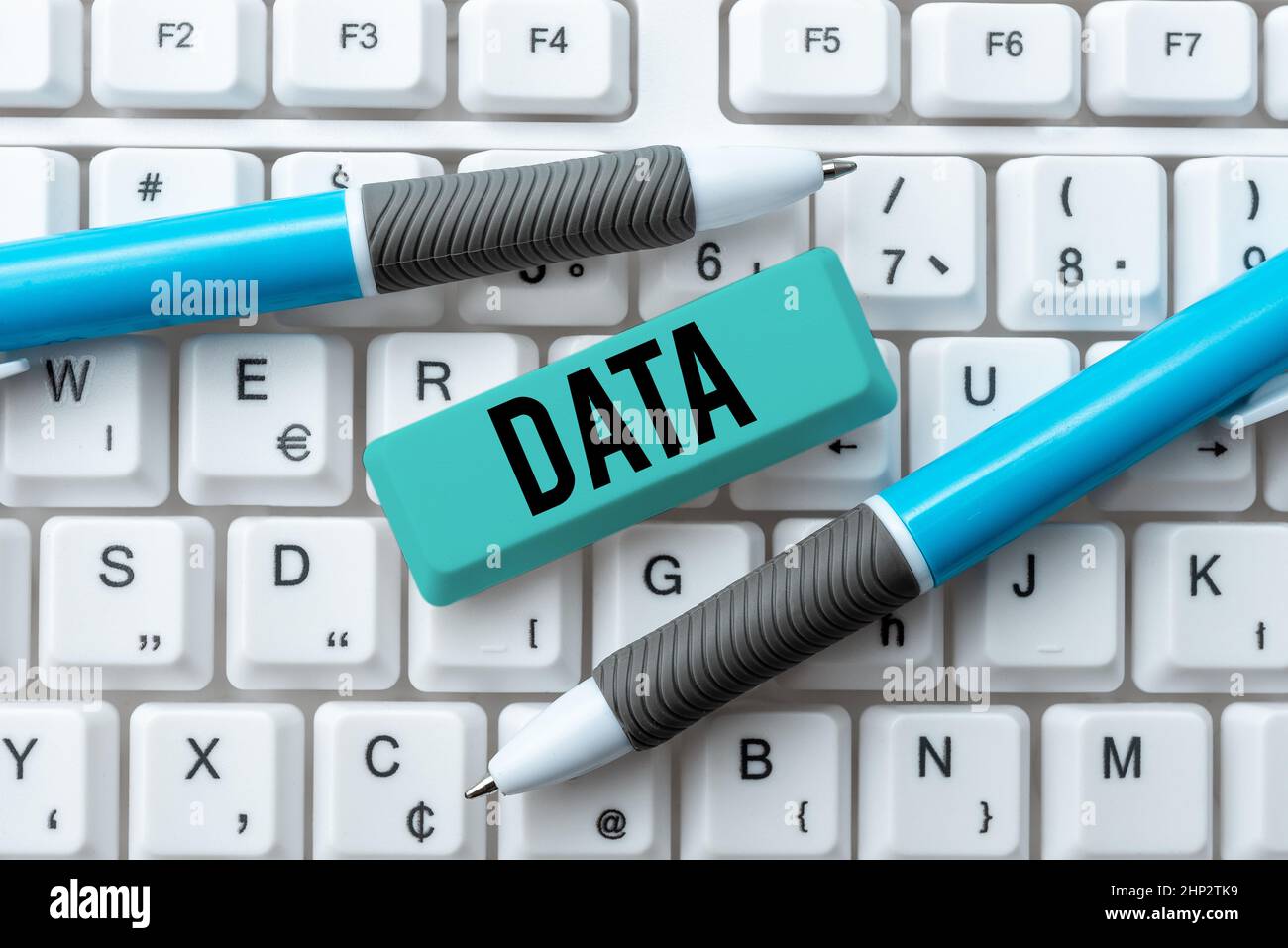 Text caption presenting Data, Concept meaning Piece of information ...