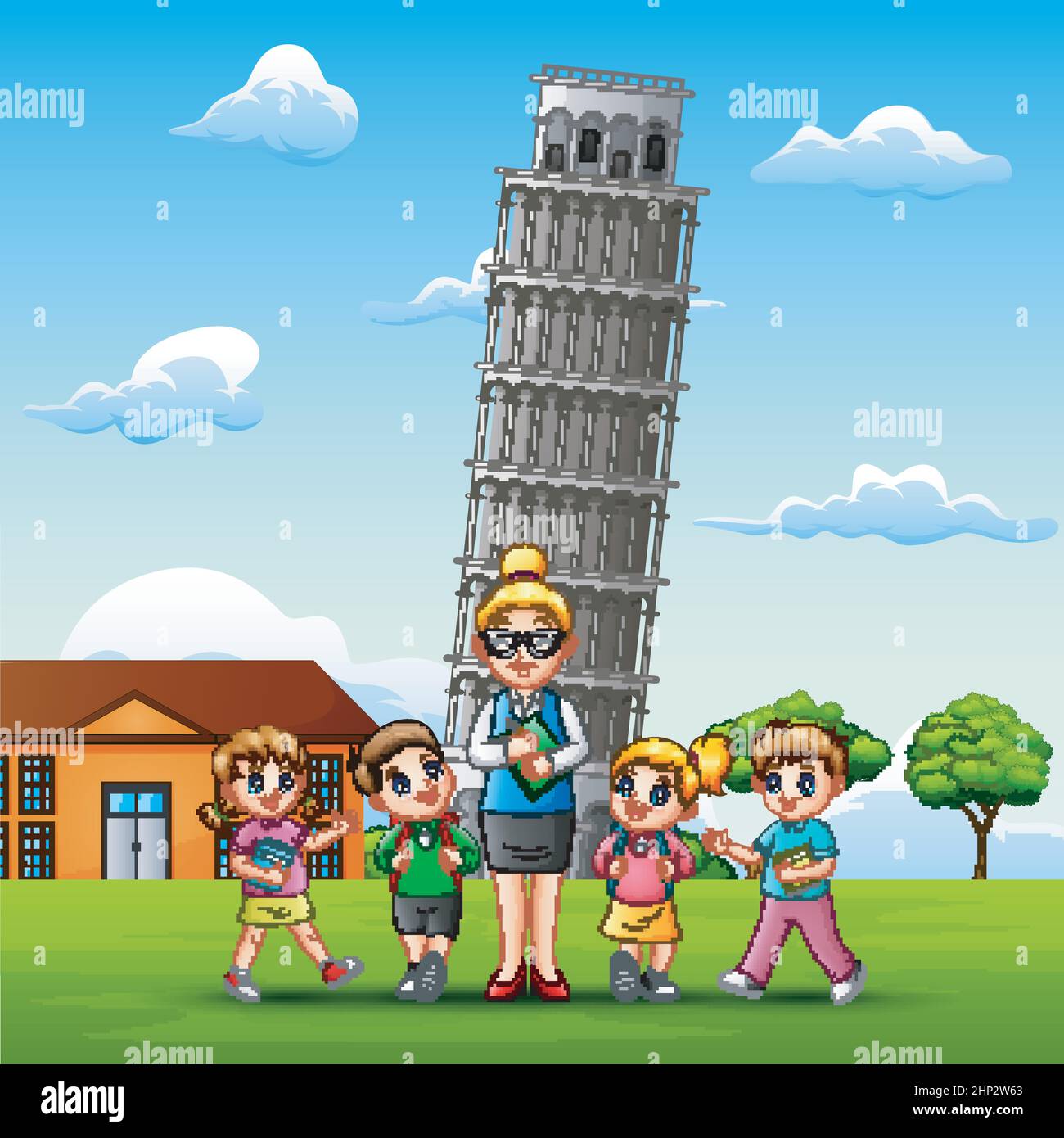 Pisa study Stock Vector Images - Alamy