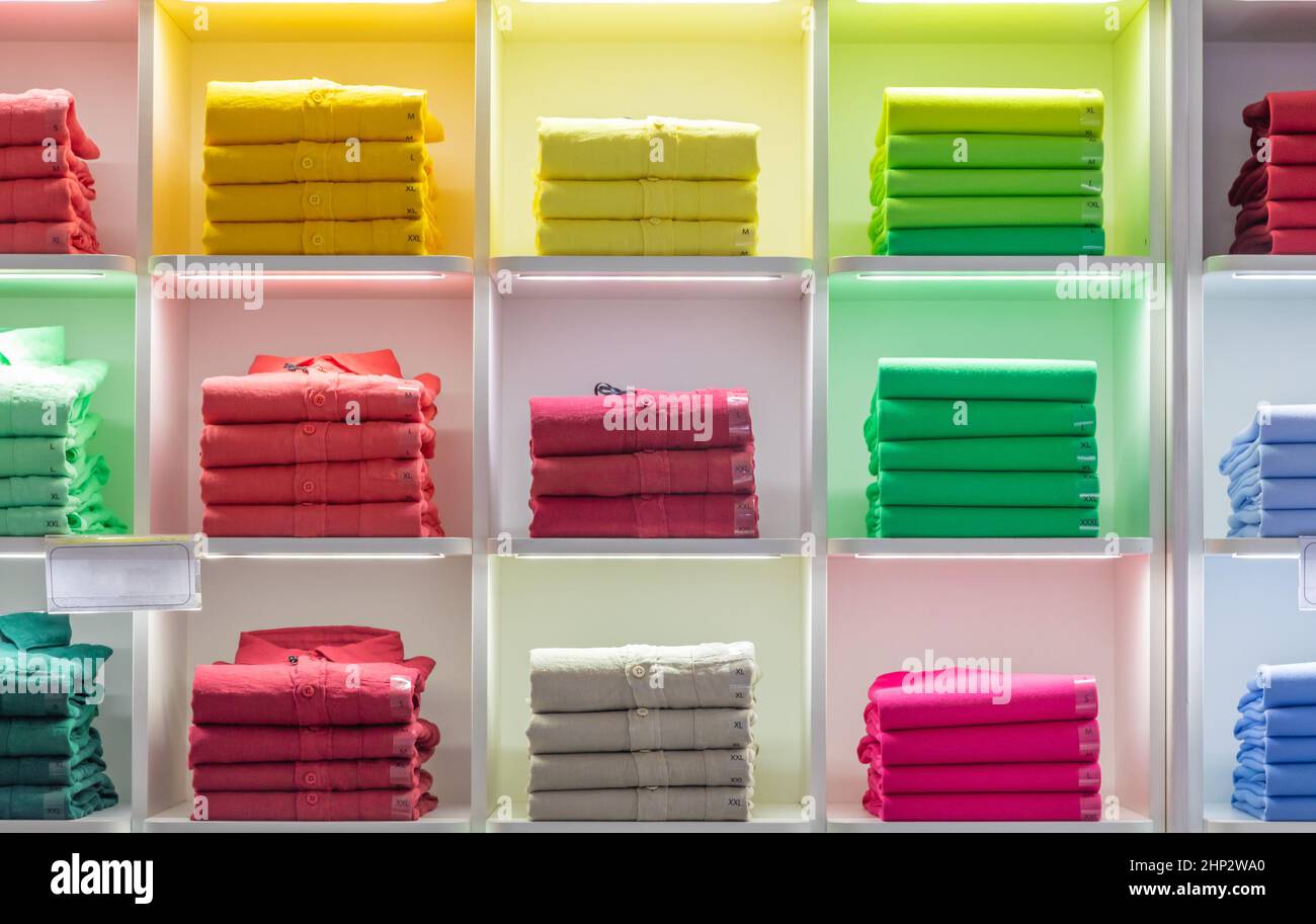 Polo store interior hi-res stock photography and images - Alamy