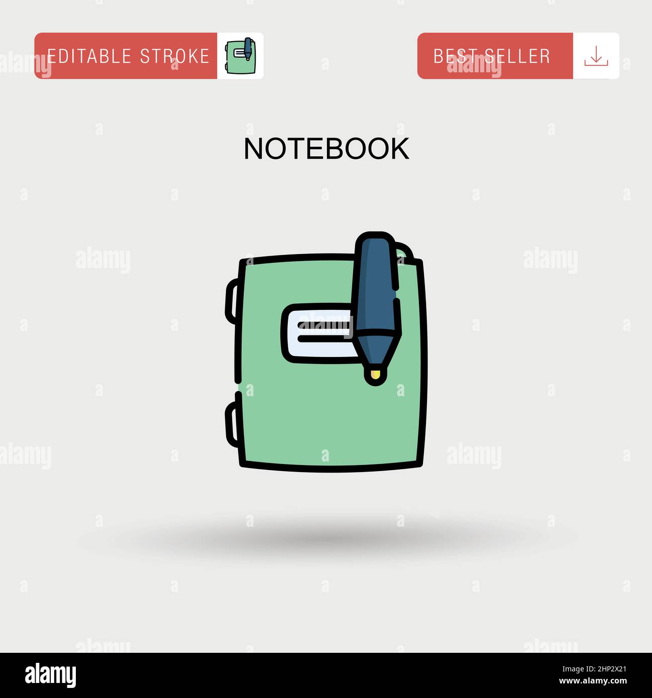 Notebook cover design Stock Vector Images - Alamy