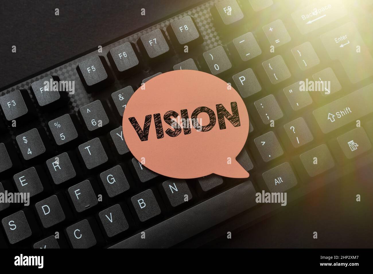 Conceptual display Vision, Word Written on ability to think about or ...