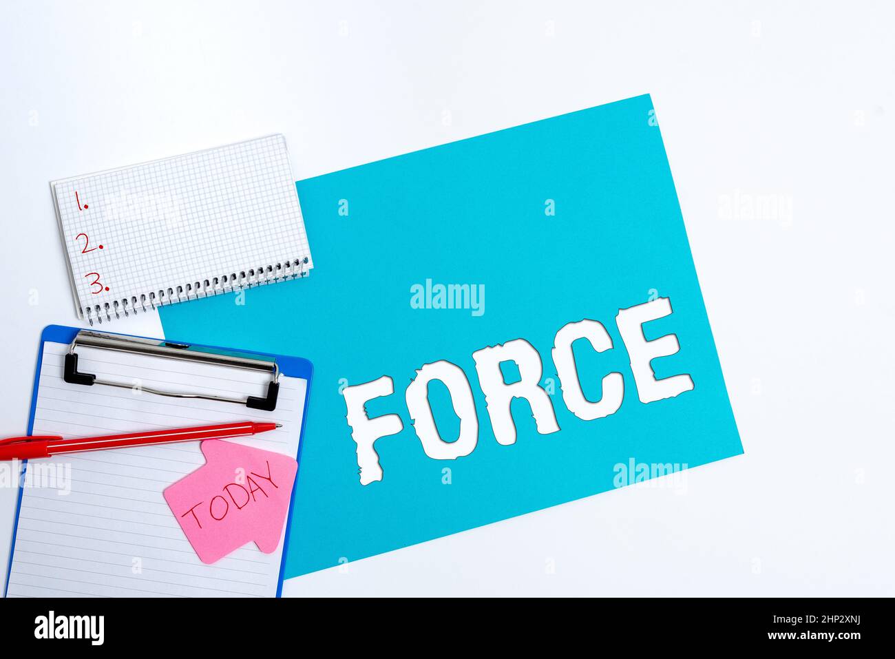 Force word hi-res stock photography and images - Alamy