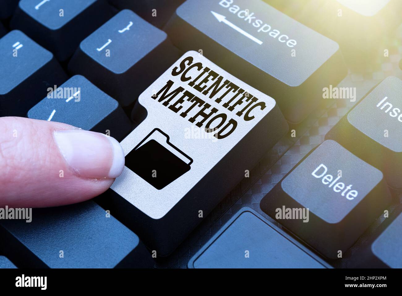 Hand writing sign Scientific Method, Business showcase Principles ...