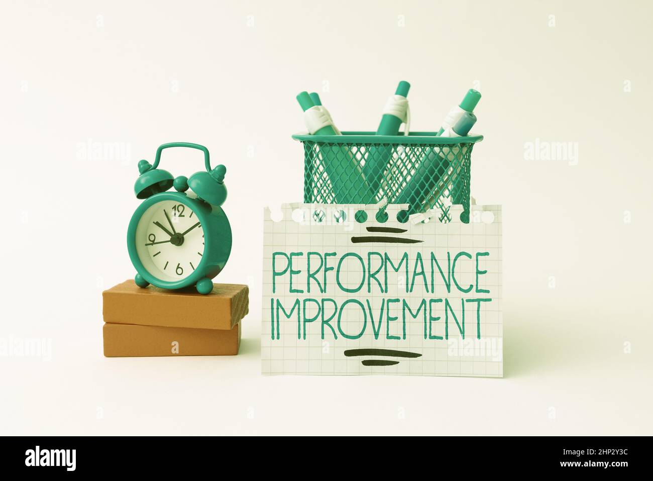 Text caption presenting Performance Improvement, Internet Concept ...