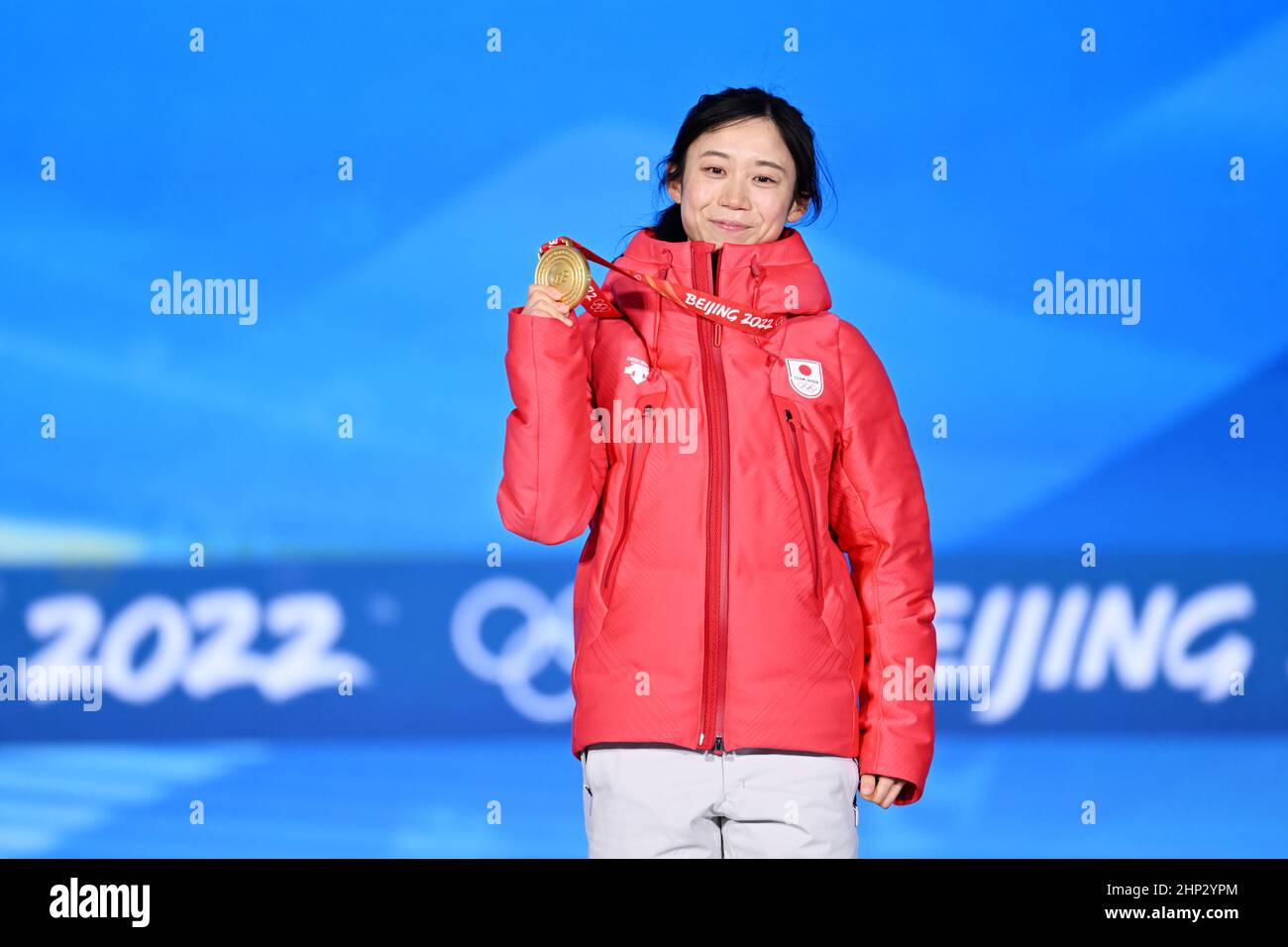 Beijing, China. Credit: MATSUO. 18th Feb, 2022. Miho Takagi (JPN) Speed ...