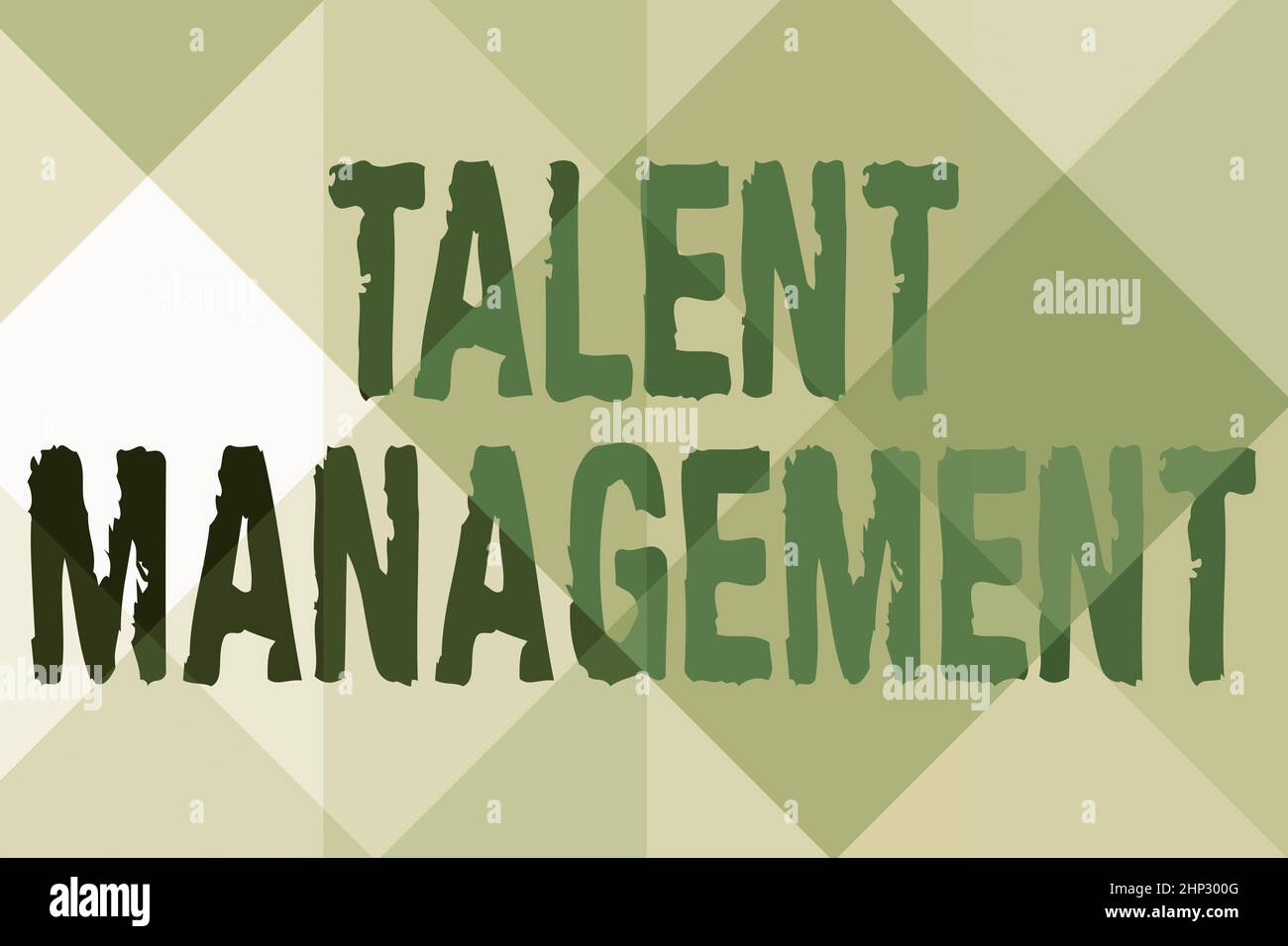 Text caption presenting Talent Management, Business concept Acquiring ...