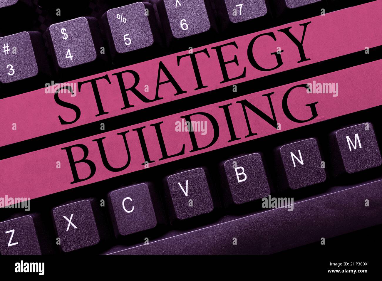 Conceptual display Strategy Building, Business approach Leveraging ...