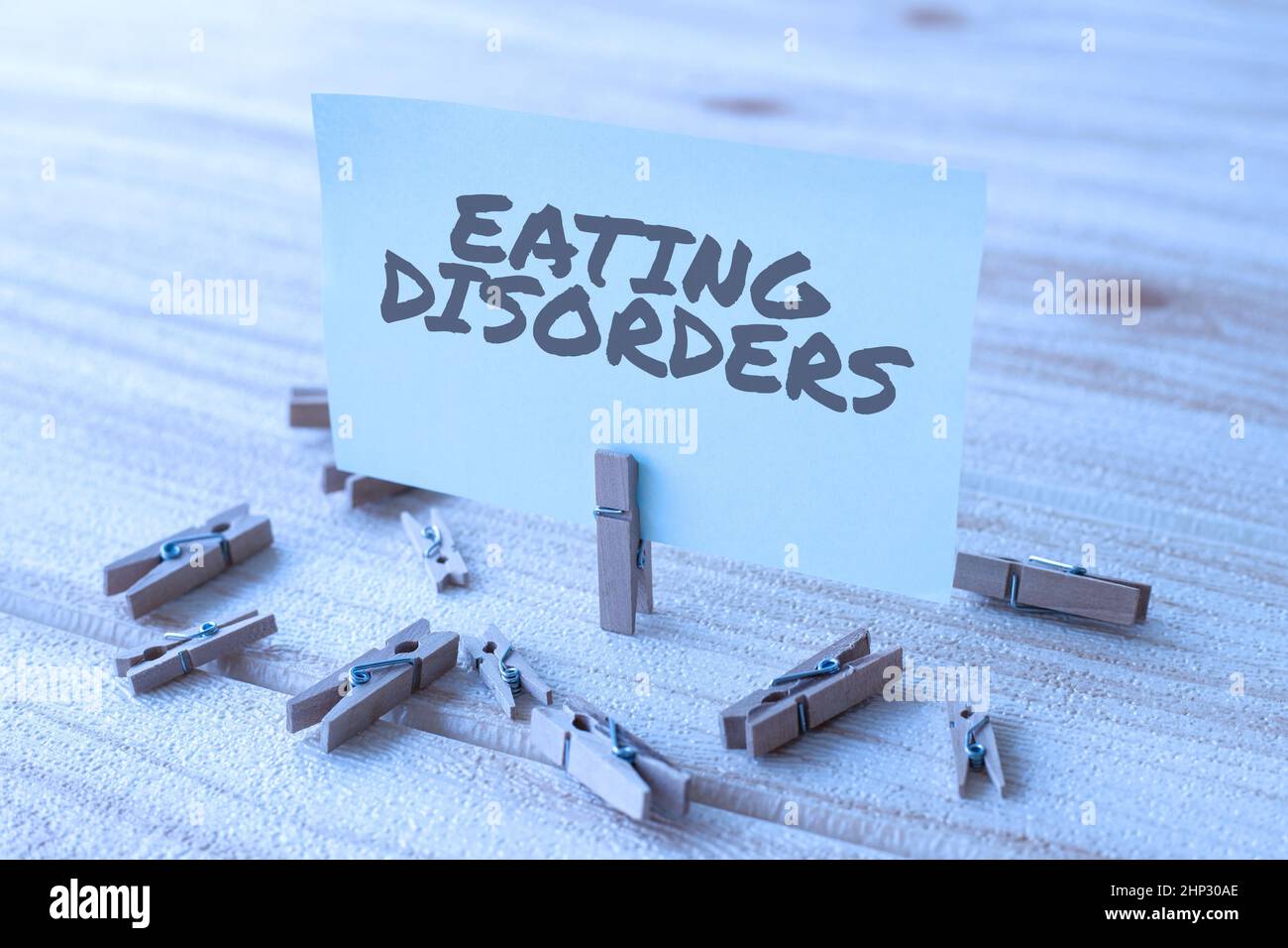 Conceptual display Eating Disorders, Business showcase any of a range ...