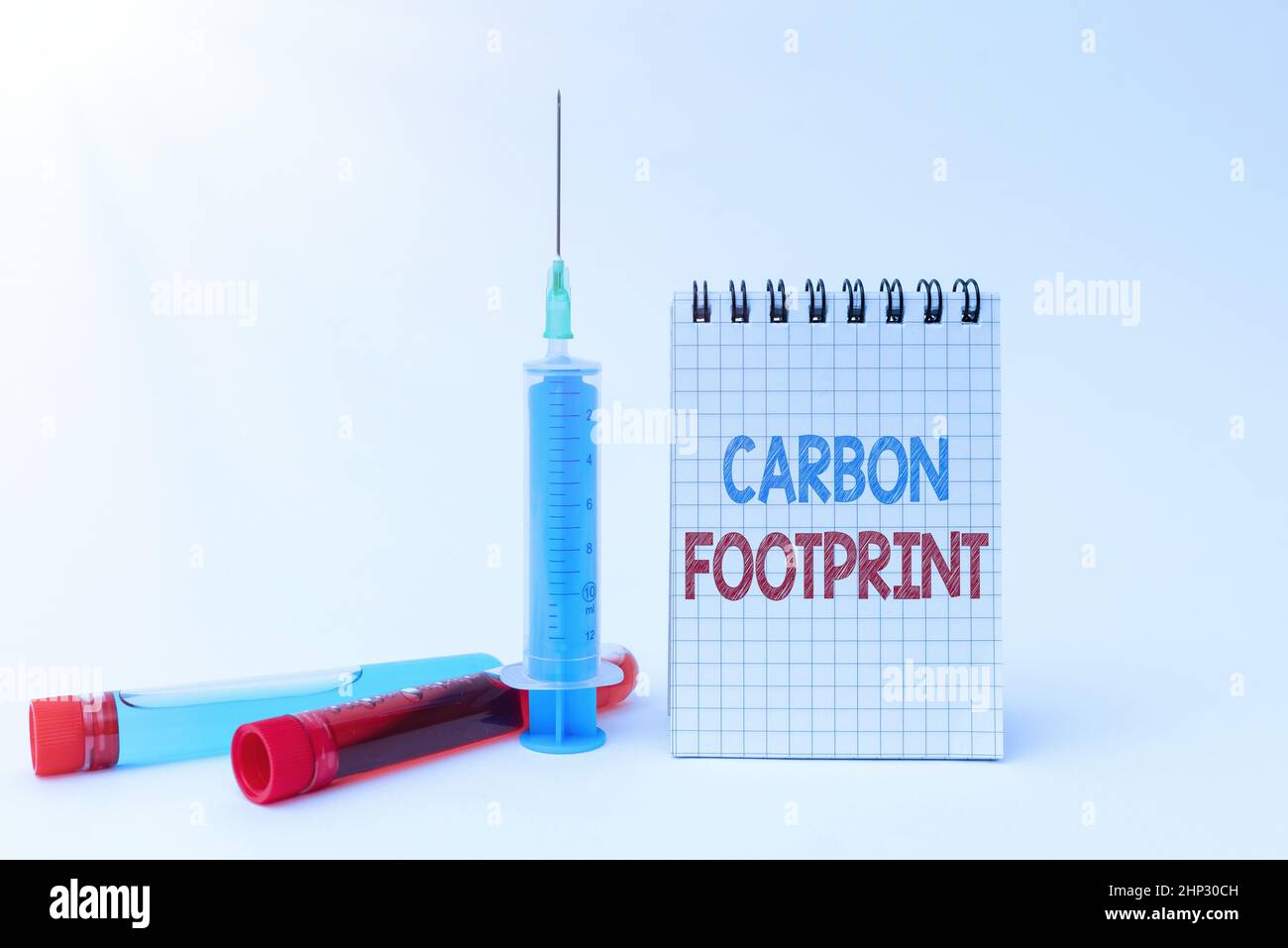 Handwriting text Carbon Footprint, Concept meaning amount of dioxide ...