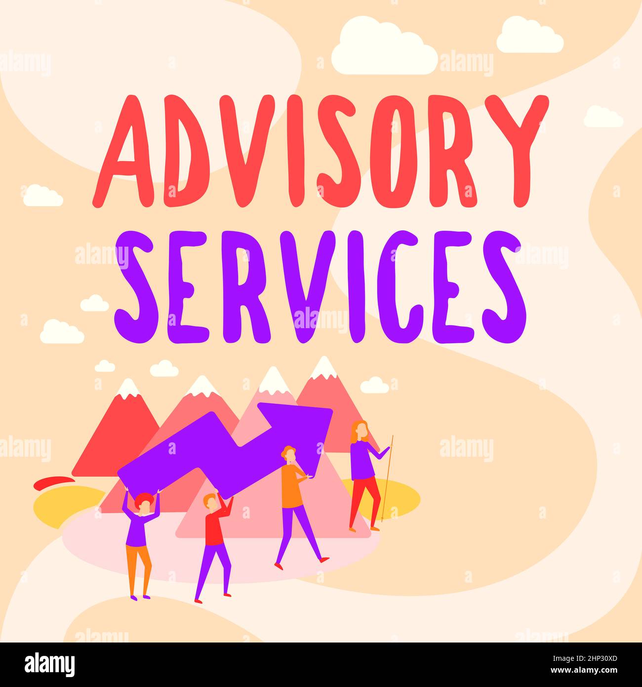 Inspiration showing sign Advisory Services, Internet Concept Support ...