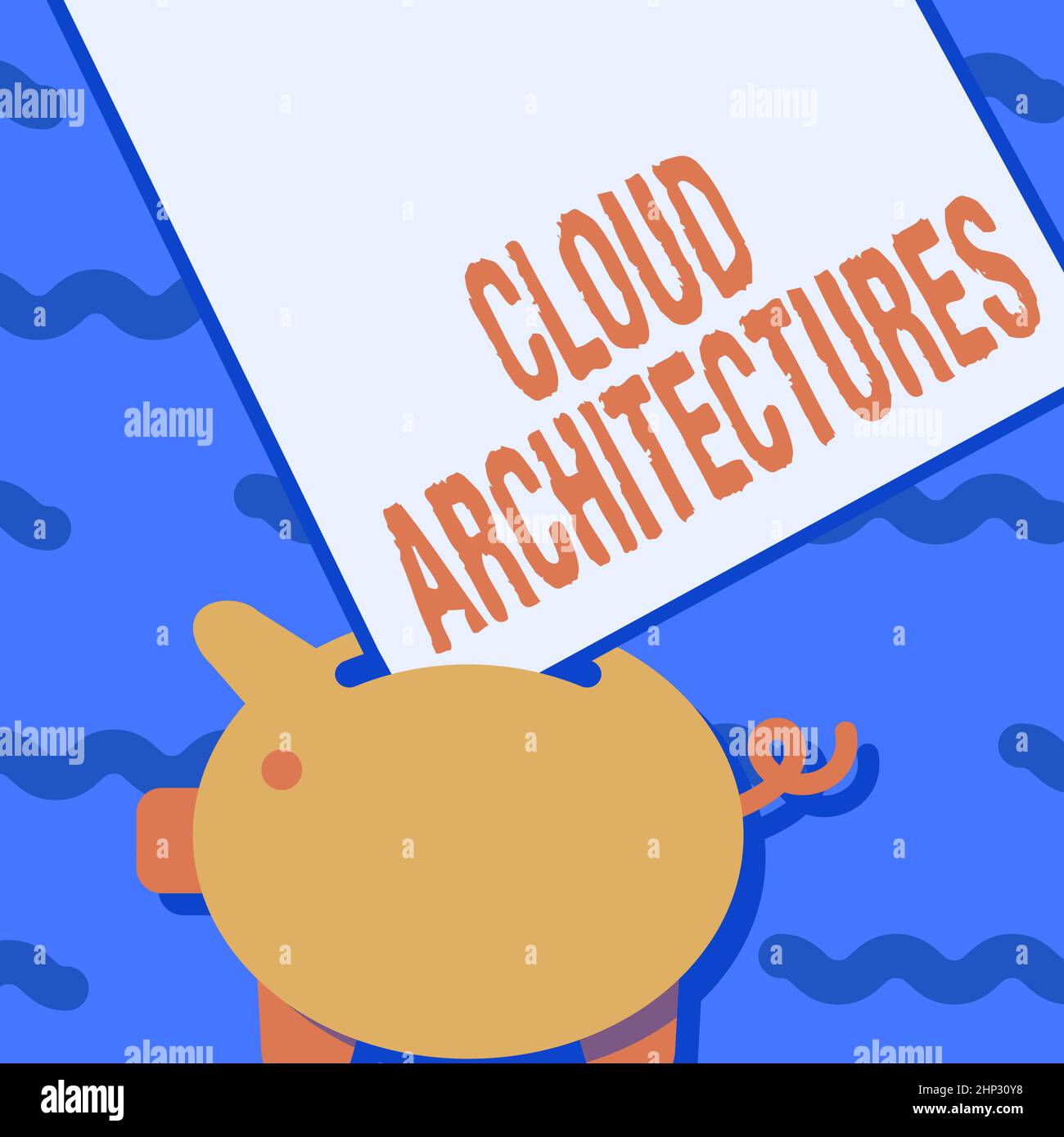 Sign displaying Cloud Architectures, Business showcase Various Engineered Databases Softwares ...