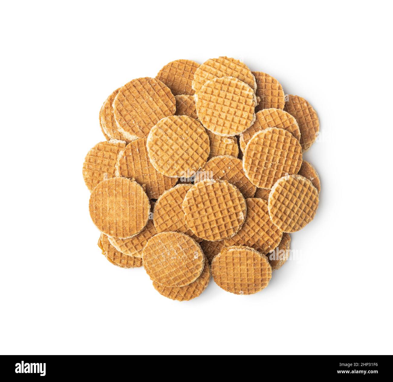 Round waffles cut out hi-res stock photography and images - Alamy