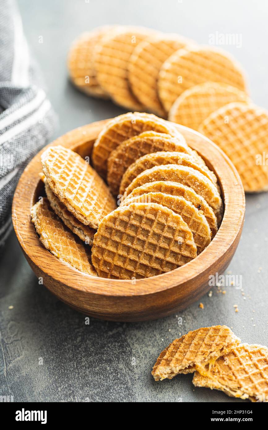 Mini waffles hi-res stock photography and images - Alamy