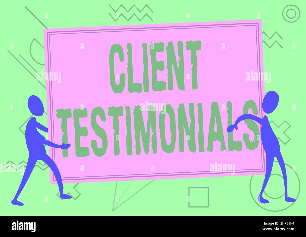 Handwriting text Client Testimonials, Business idea Written Declaration ...