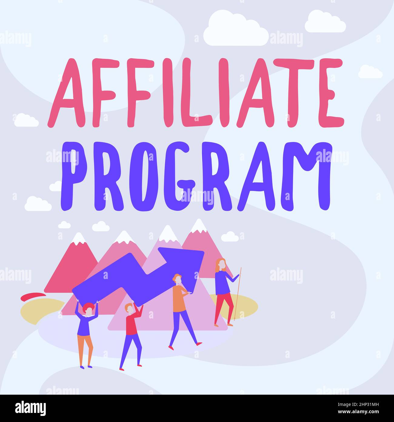 Inspiration showing sign Affiliate Program, Concept meaning Automated ...