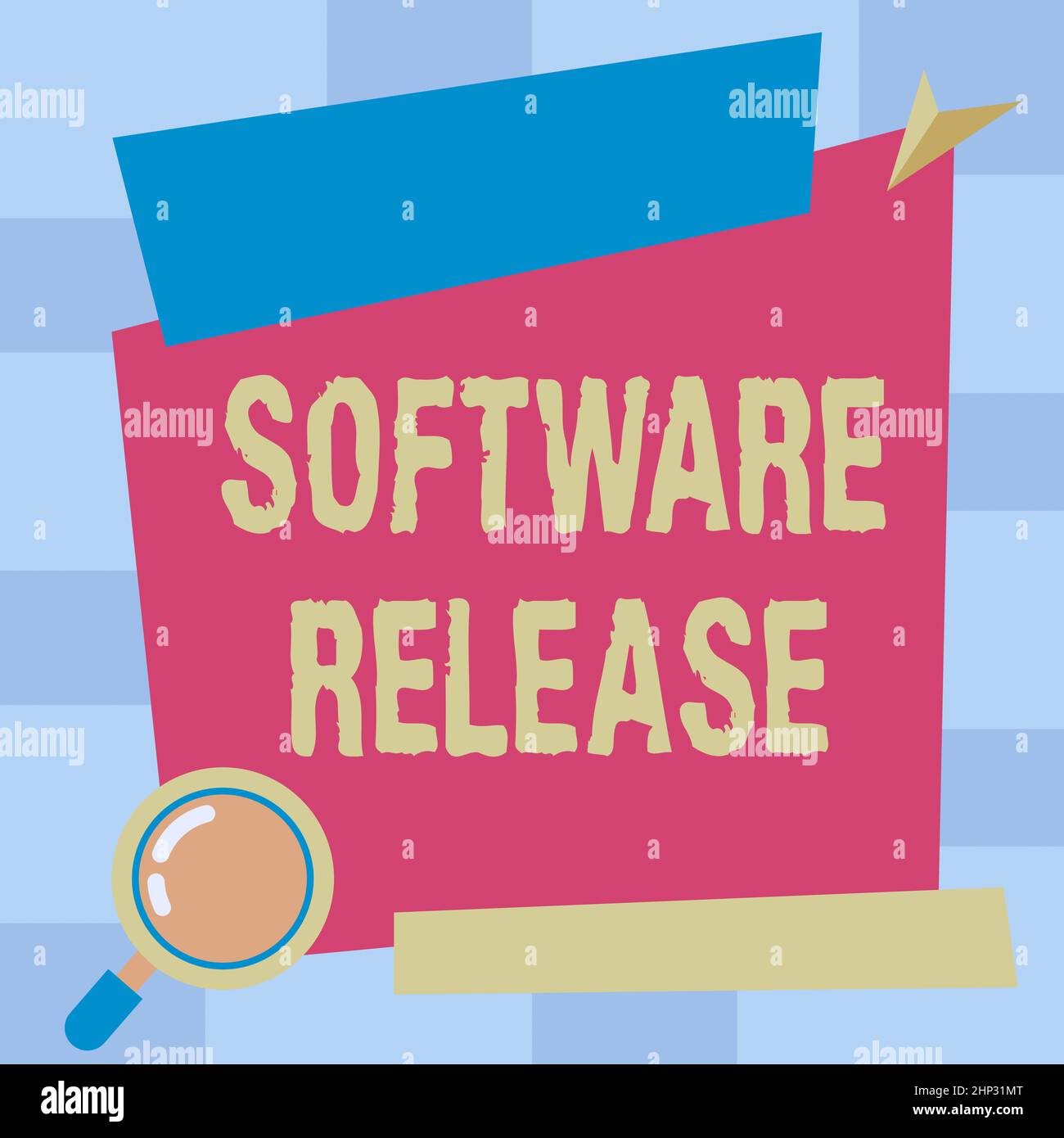 Conceptual caption Software Release, Business overview sum of stages of ...