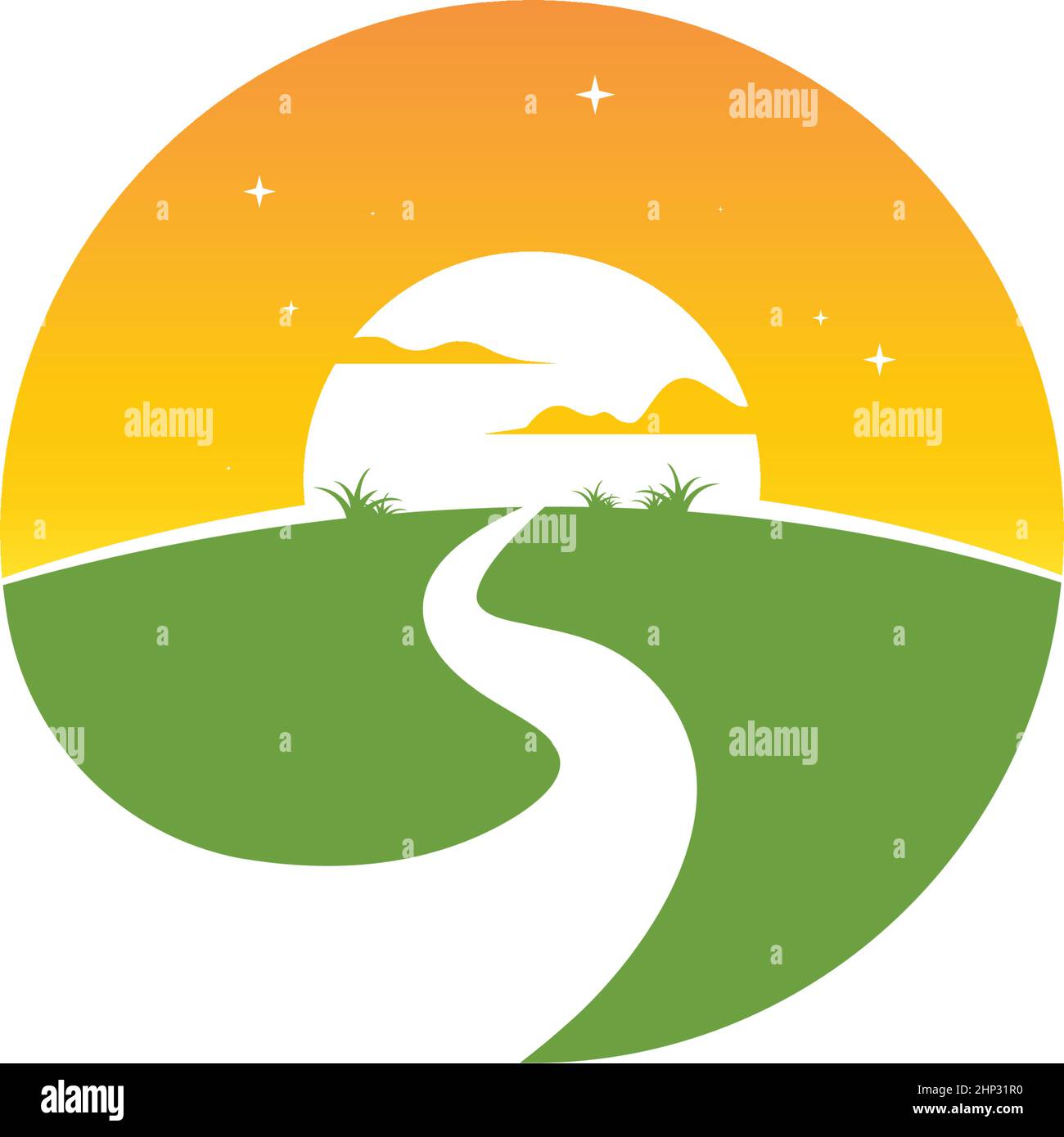 Design landscape Stock Vector Images - Alamy
