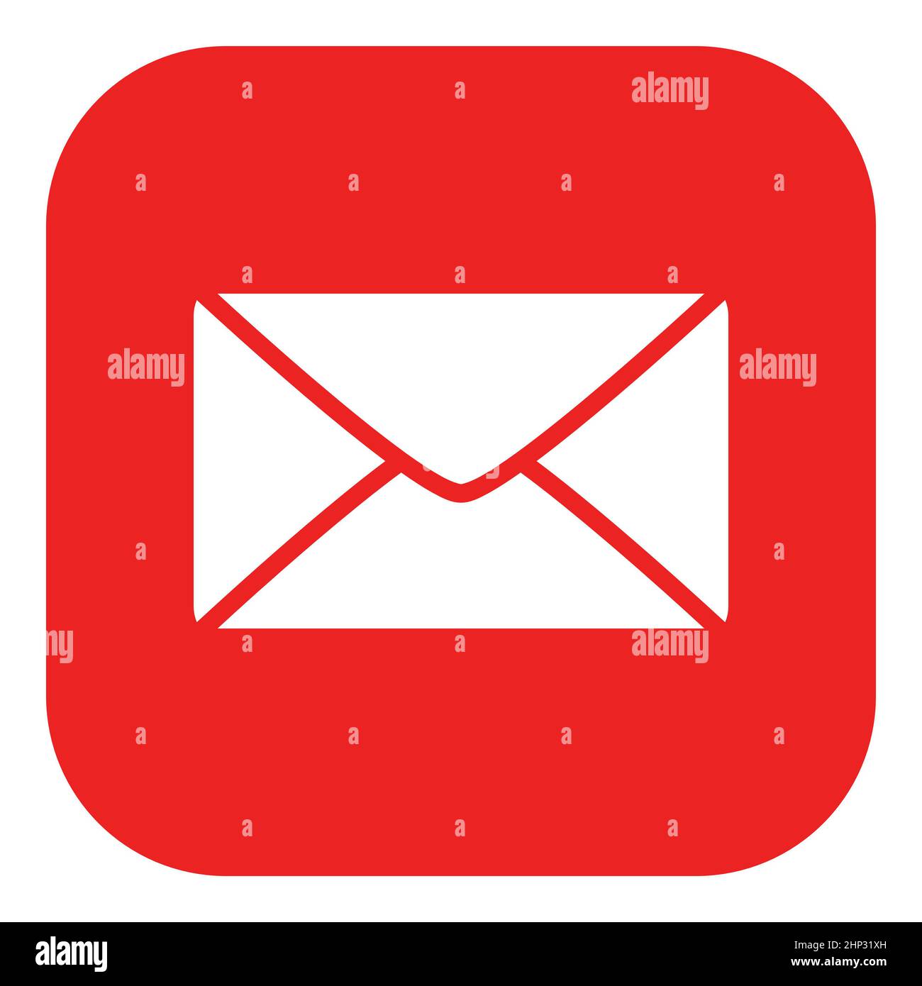 Envelope and app icon Stock Photo - Alamy