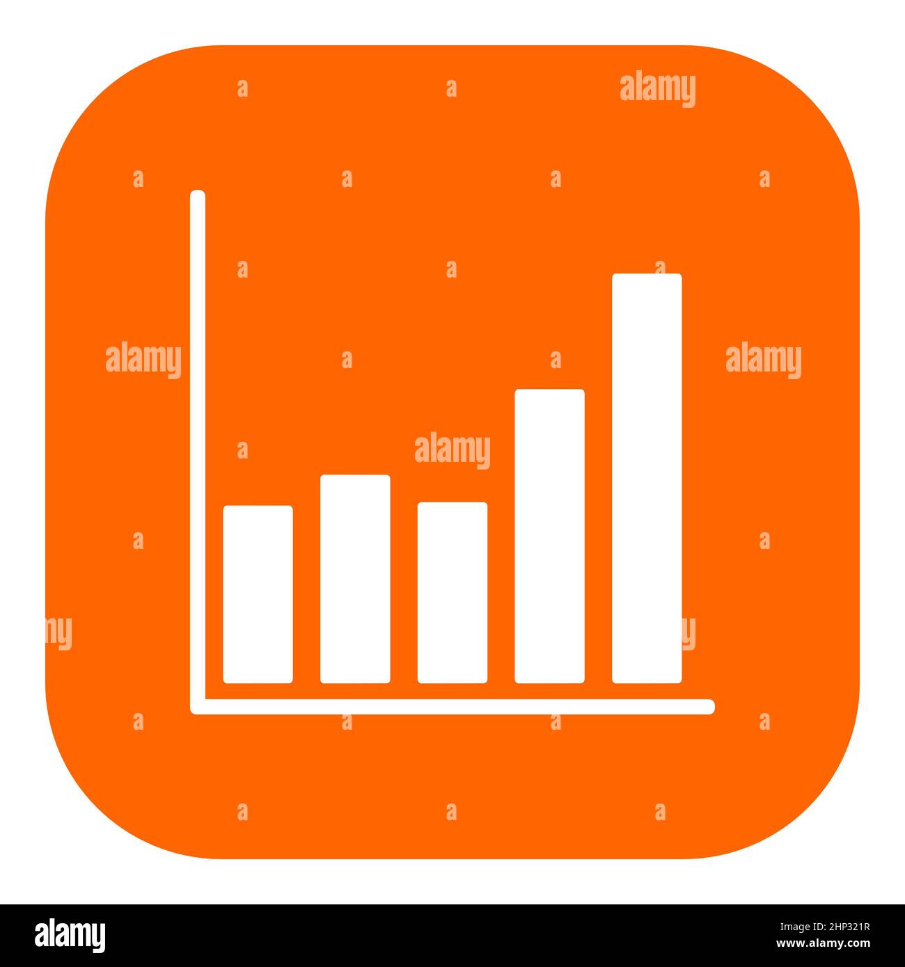 Chart and app icon Stock Photo - Alamy
