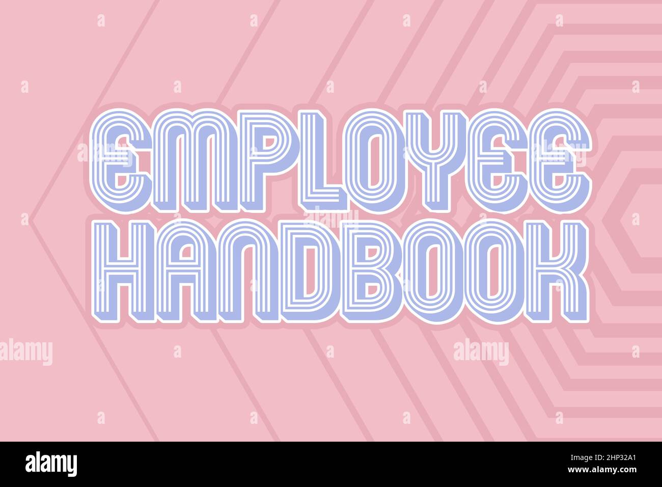 Handwriting text Employee Handbook, Business approach Document that ...