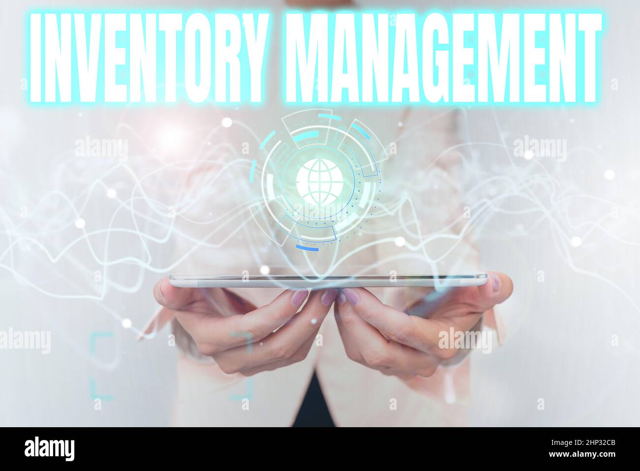 Handwriting text Inventory Management, Word Written on Overseeing ...