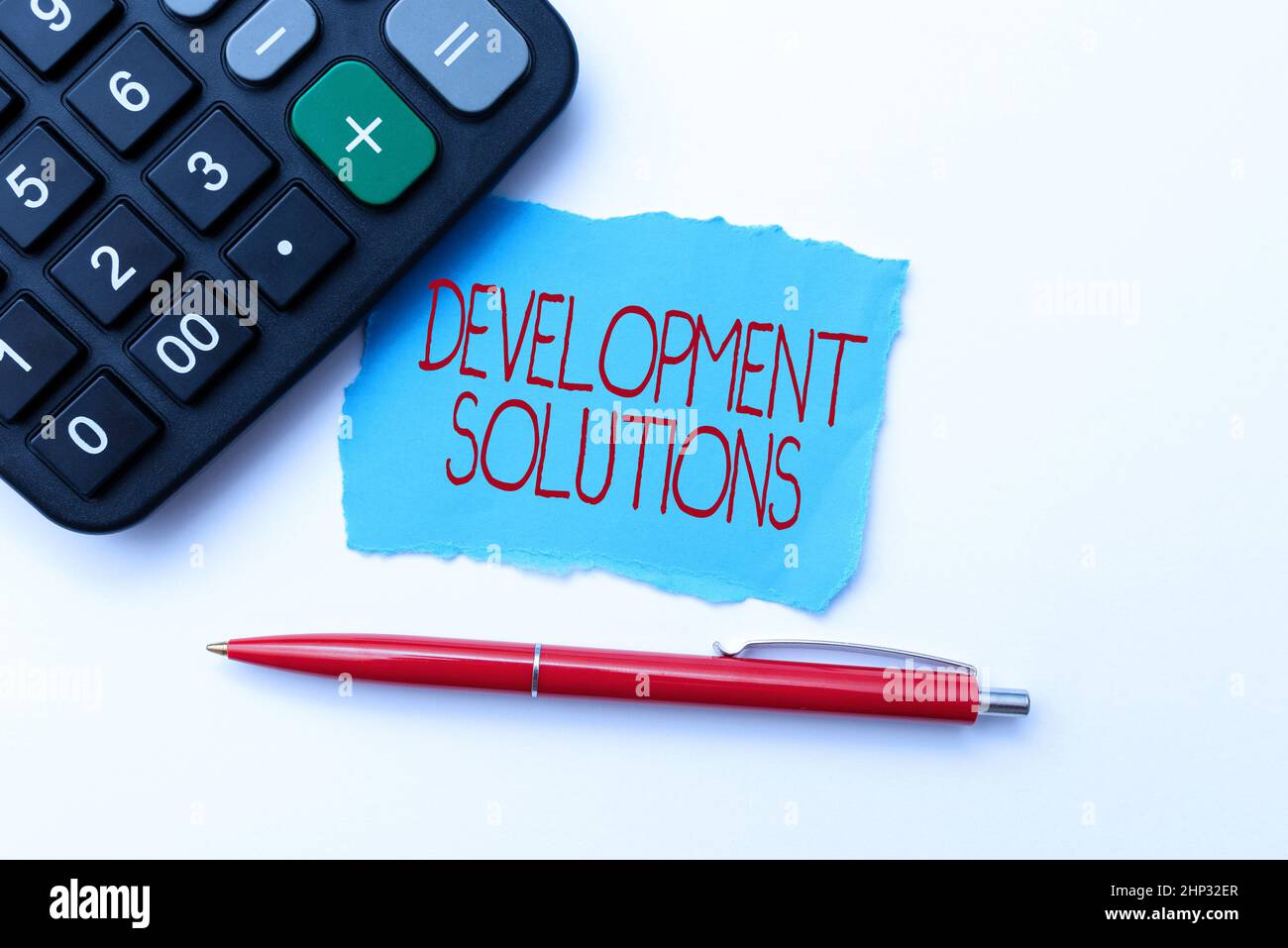 Writing displaying text Development Solutions, Business showcase Efficient Planning based on the ...
