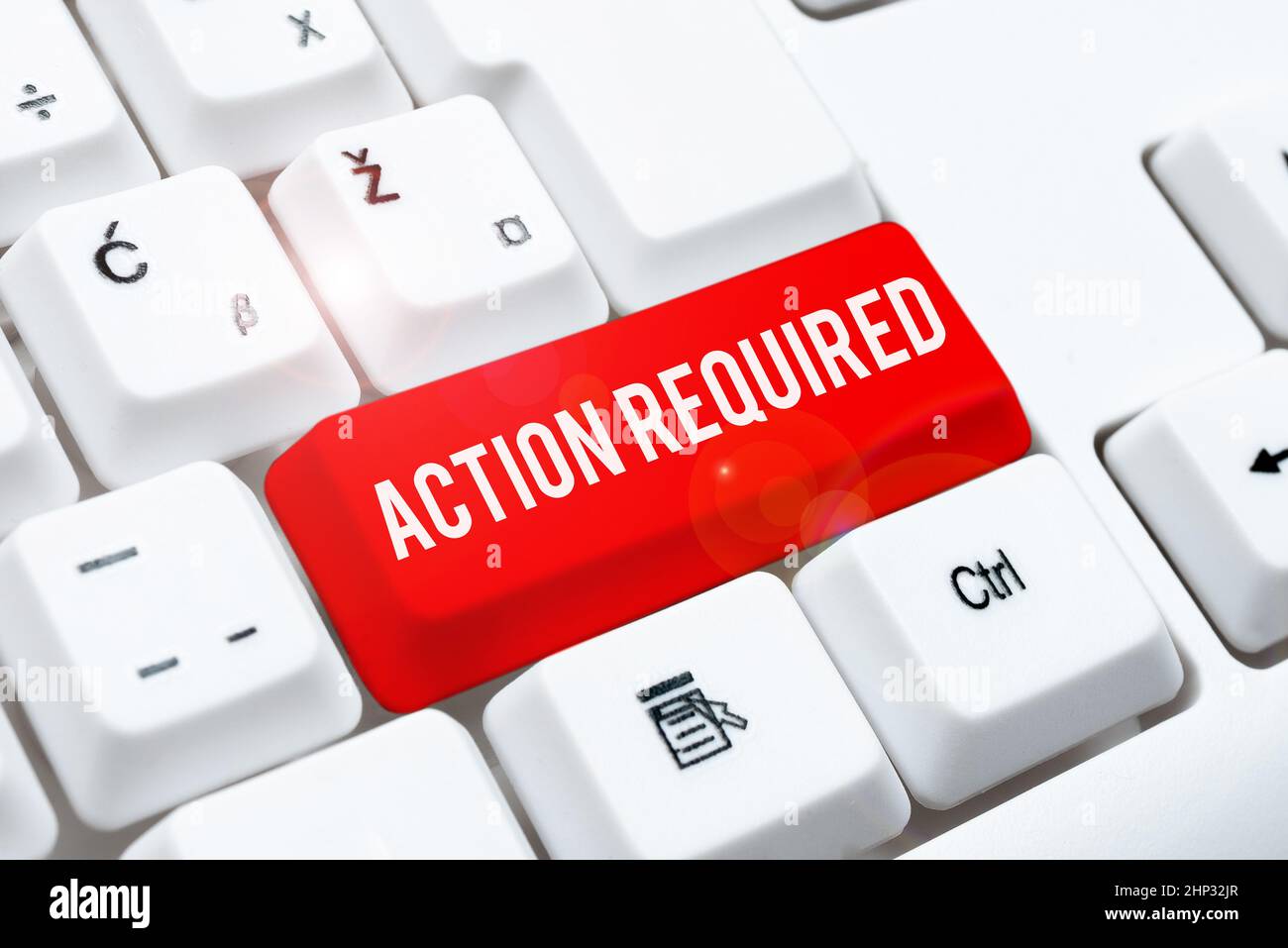 Hand writing sign Action Required, Business concept Regard an action ...