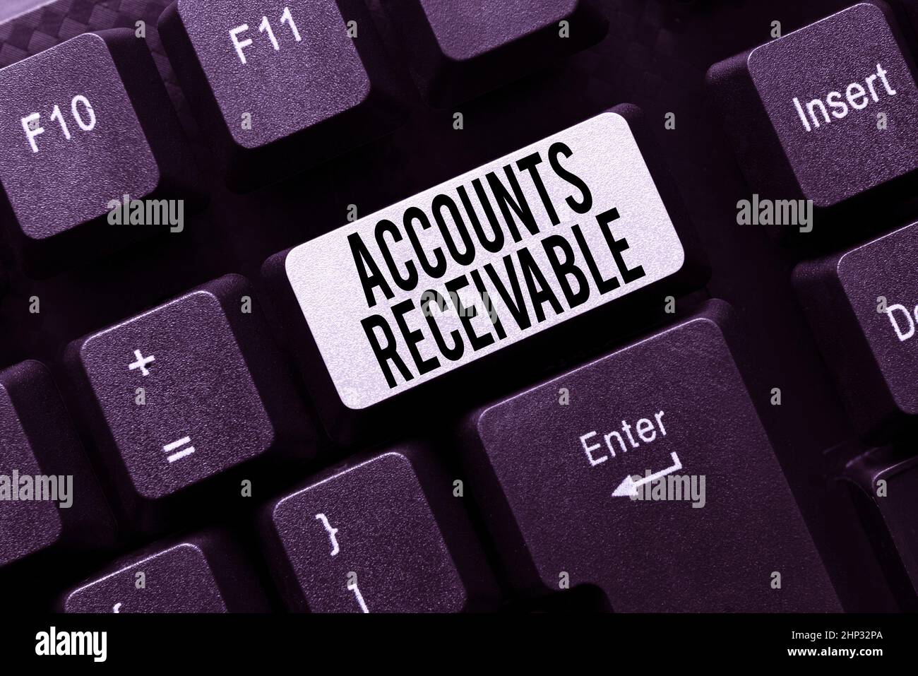 Conceptual caption Accounts Receivable, Concept meaning Legal Claim of ...