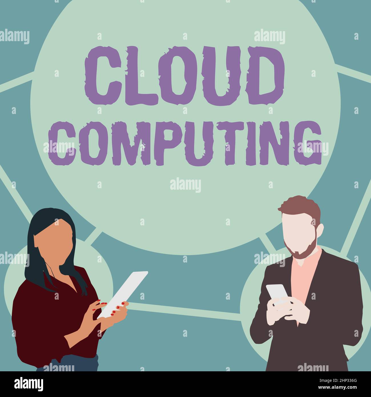 Inspiration showing sign Cloud Computing, Internet Concept use a network of remote servers ...