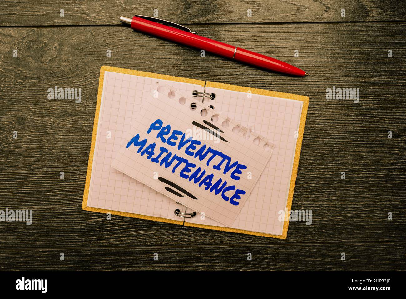 Sign displaying Preventive Maintenance, Internet Concept Avoid ...