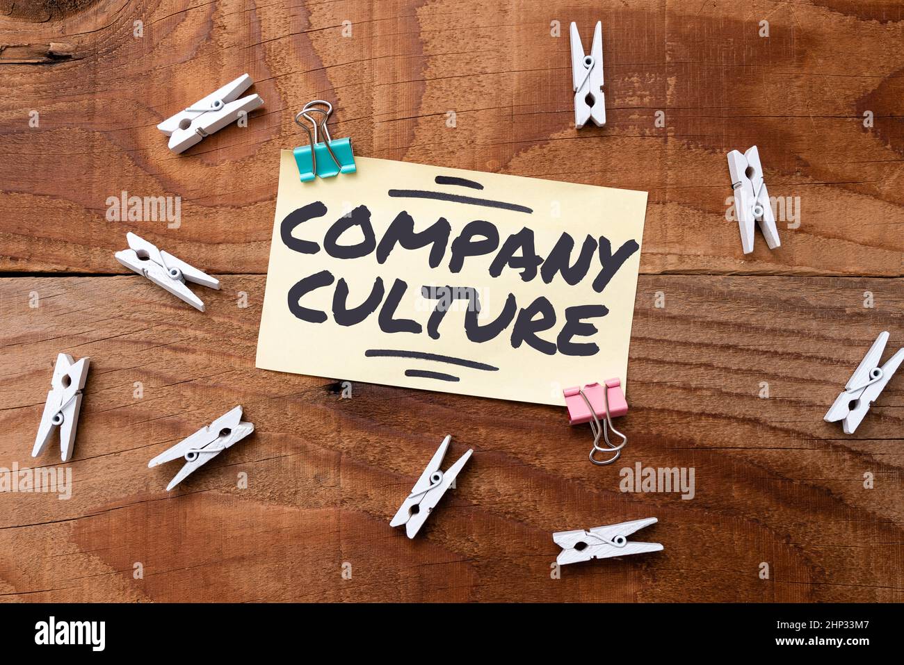 Text showing inspiration Company Culture, Business overview The ...