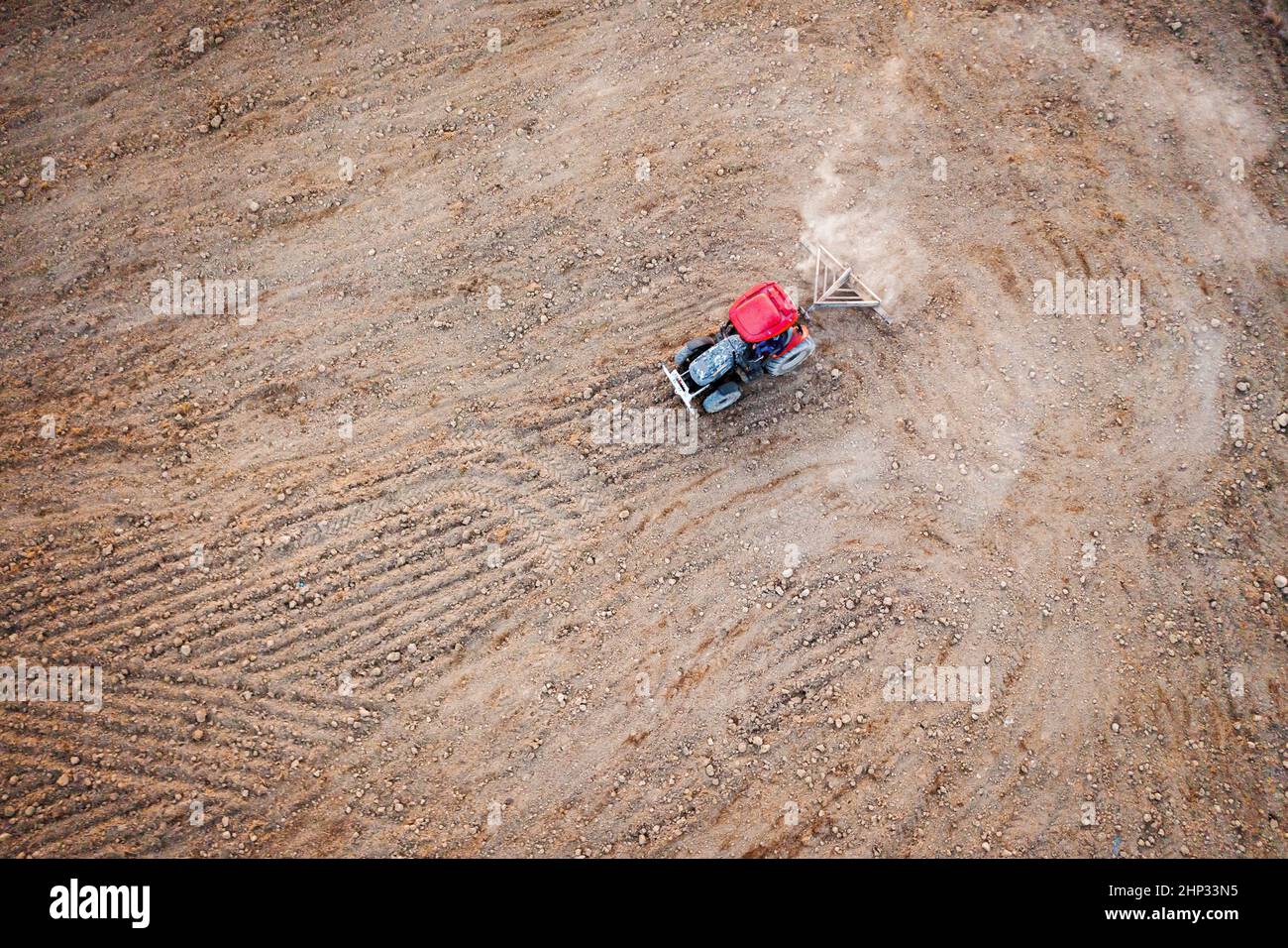 Tillage soil pattern hi-res stock photography and images - Alamy