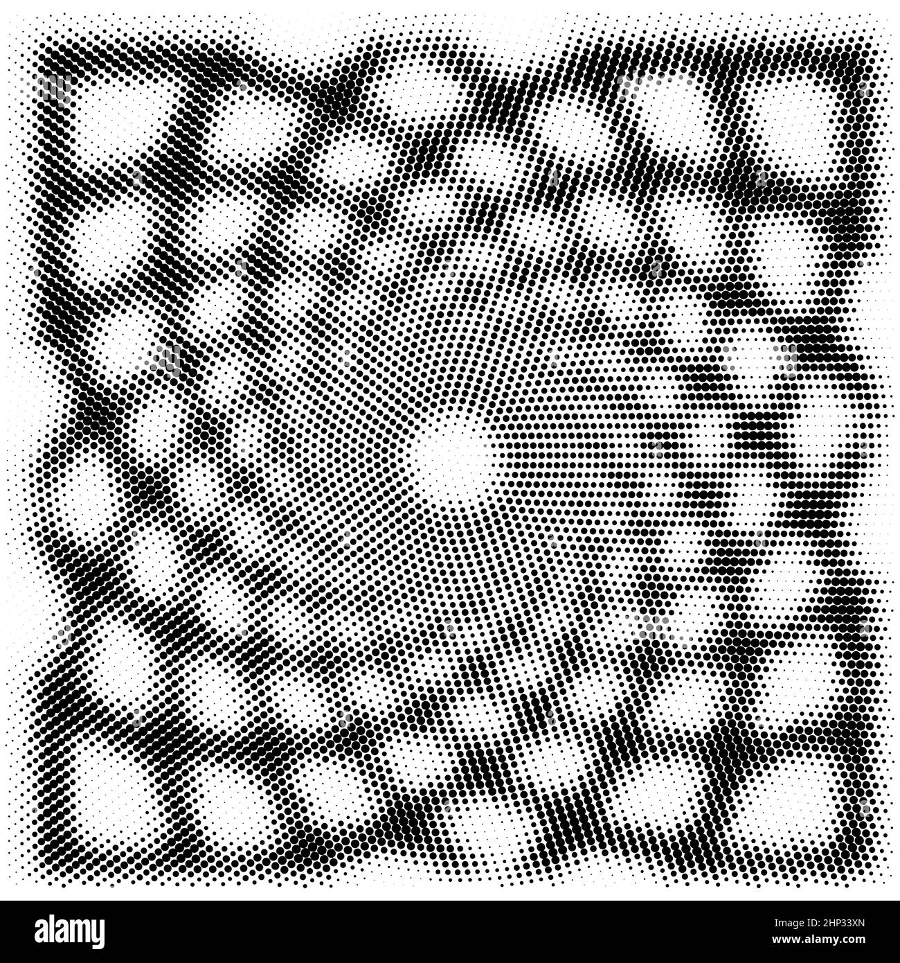 Halftone Pattern. Set of Dots. Dotted Texture on White Background ...