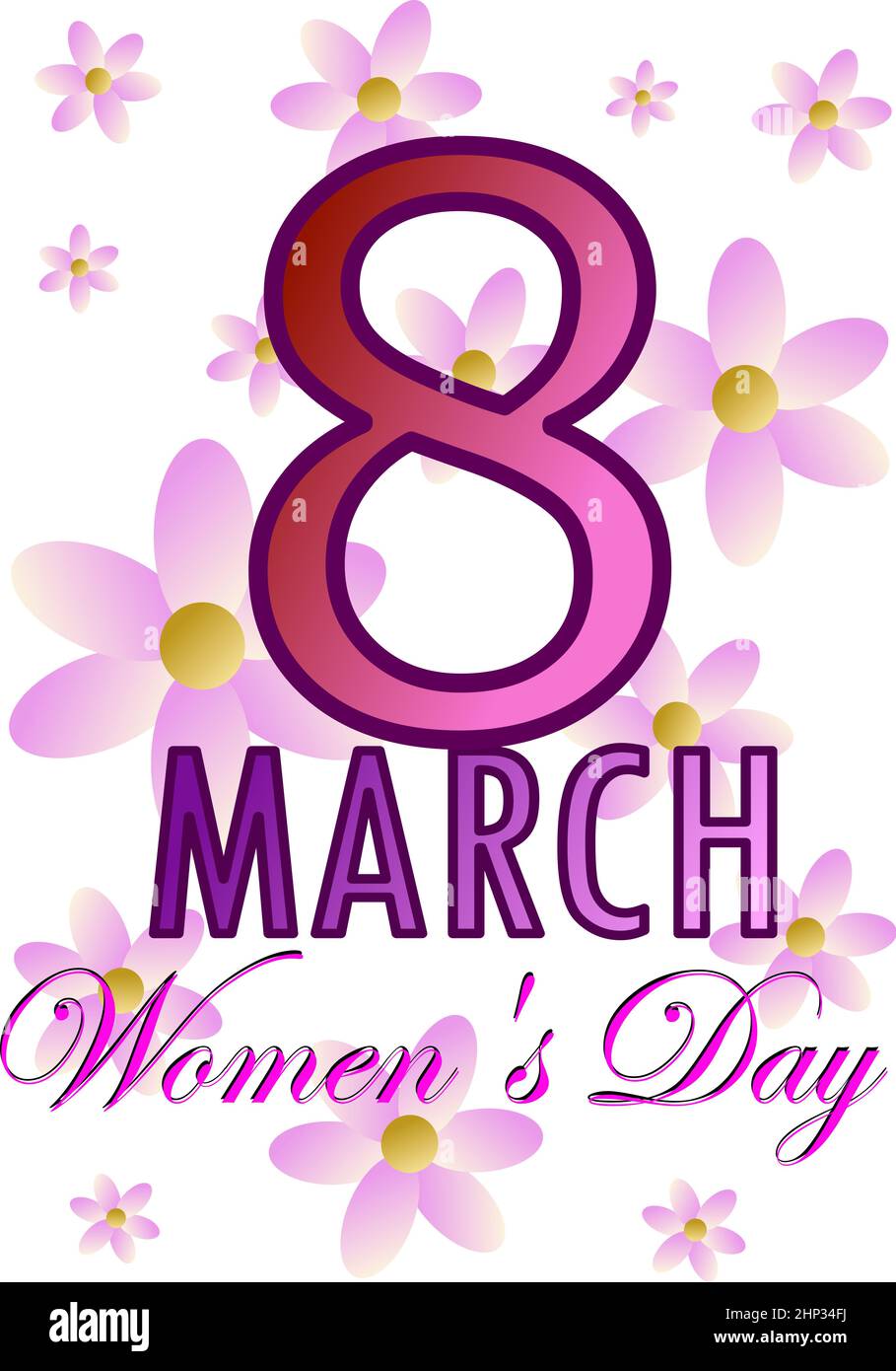 Womens day feminism icon Cut Out Stock Images & Pictures - Alamy