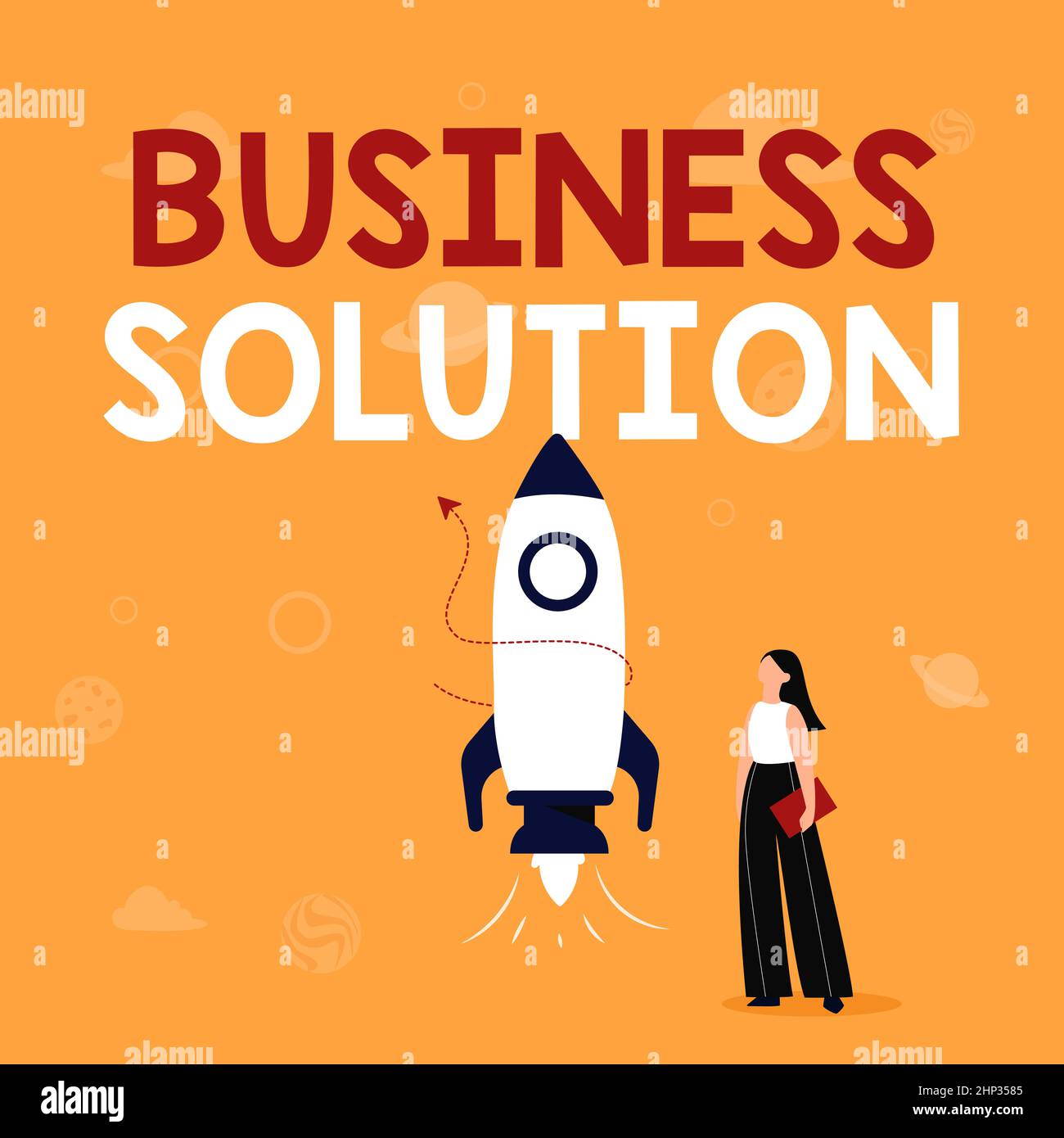 Conceptual display Business Solution, Business overview Services that ...