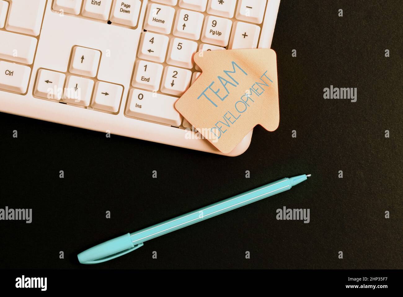 Sign displaying Team Development, Business concept learn why and how small groups change over ...