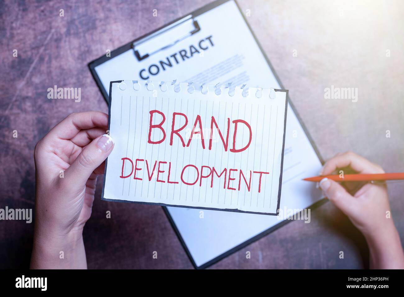 Conceptual caption Brand Development, Internet Concept Defining the ...