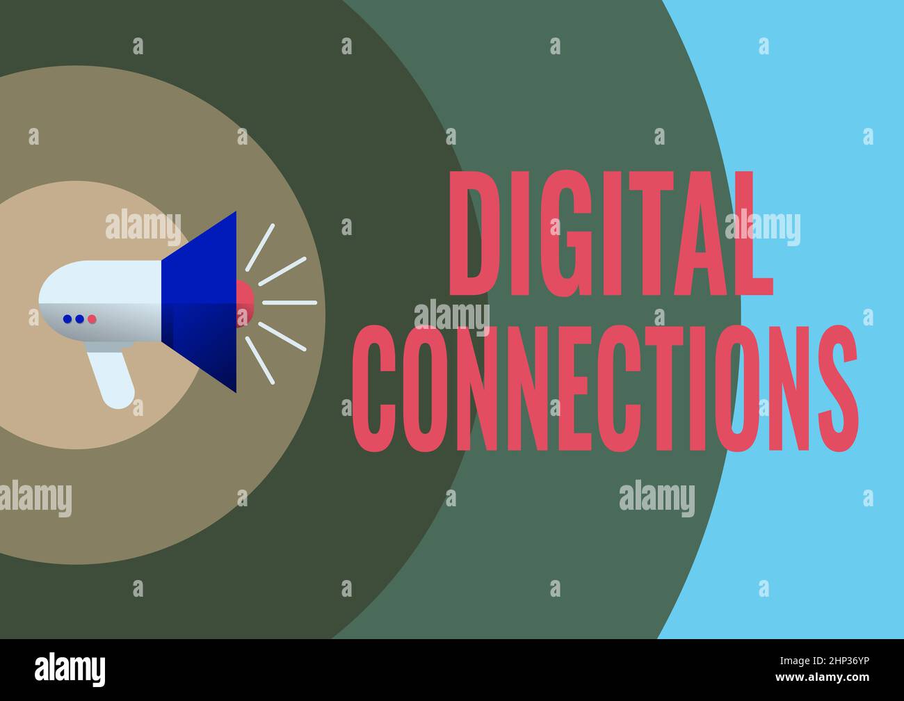 Inspiration showing sign Digital Connections, Business approach ...