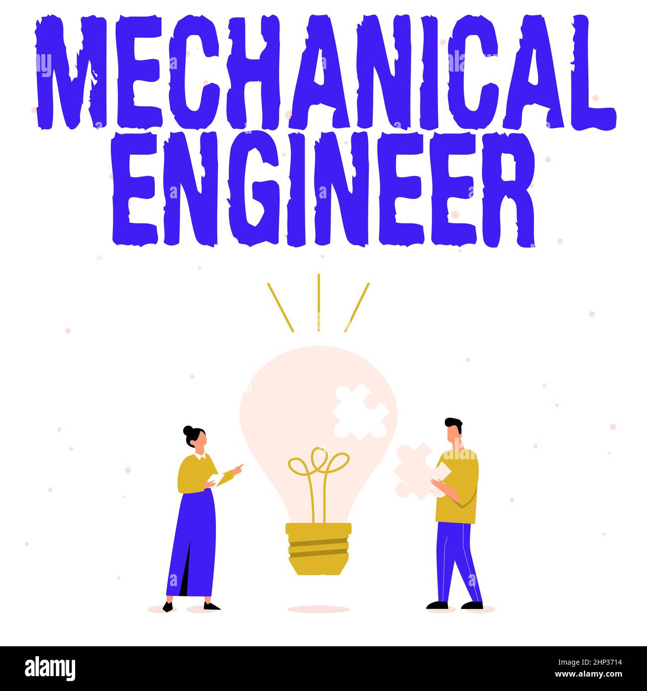 Inspiration showing sign Mechanical Engineer, Concept meaning Applied ...
