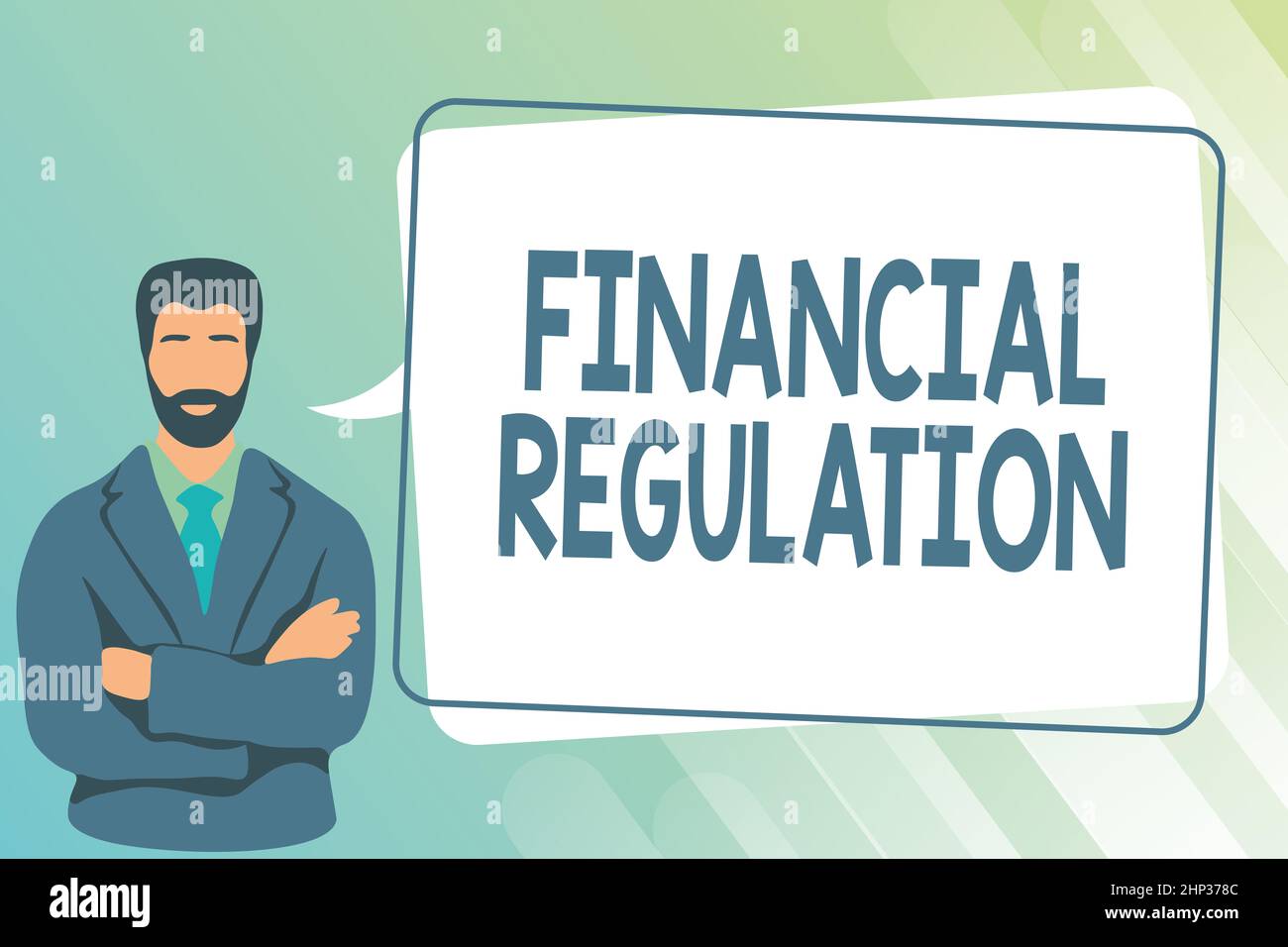 Inspiration showing sign Financial Regulation, Word Written on aim to ...