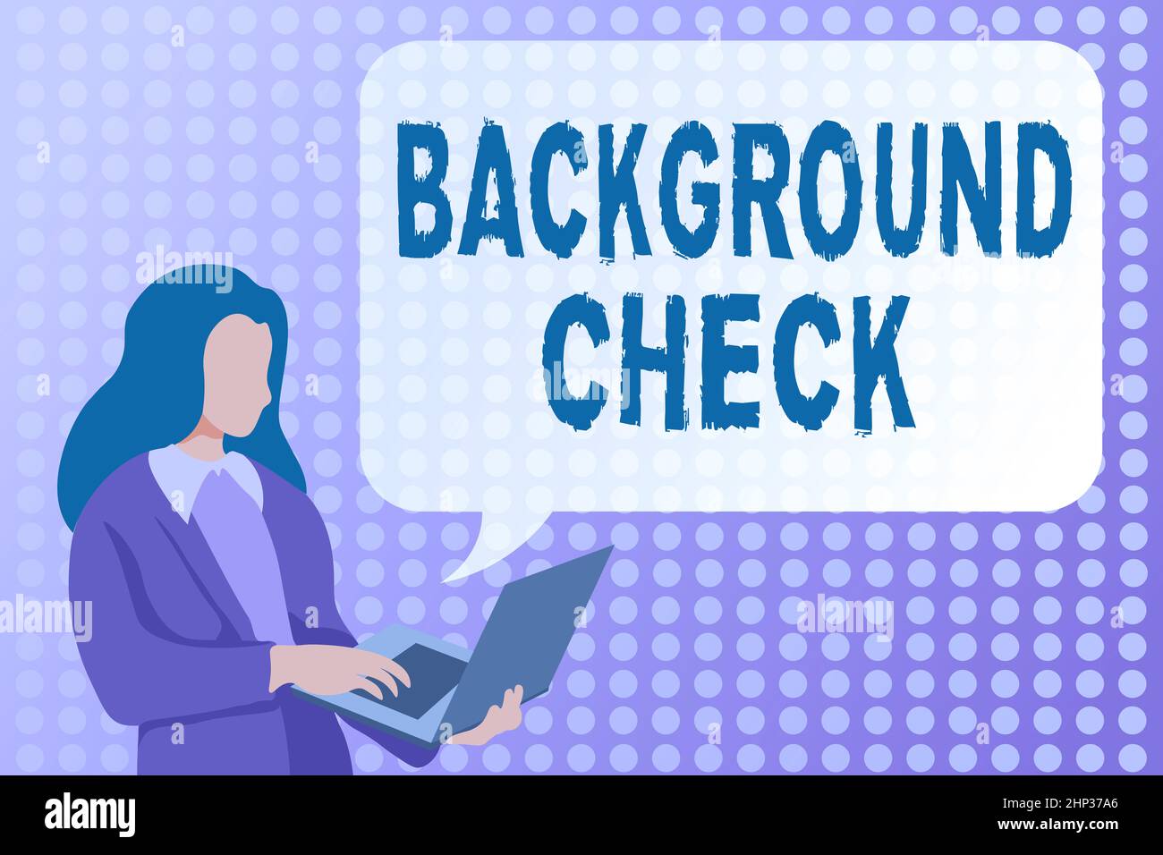 Text caption presenting Background Check, Business showcase way to ...