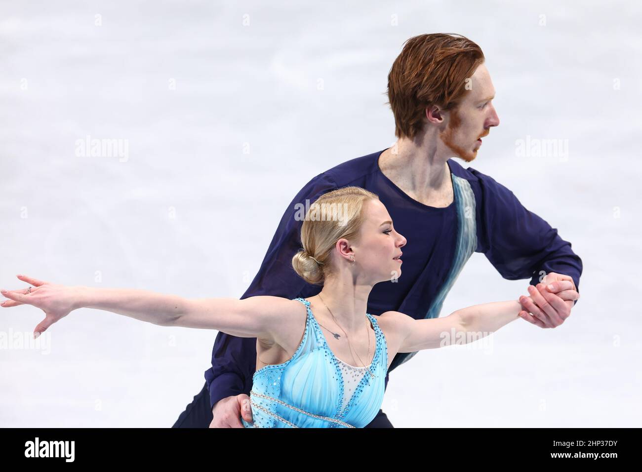 Beijing, China. 18th Feb, 2022. Evgenia Tarasova & Vladimir Morozov ...