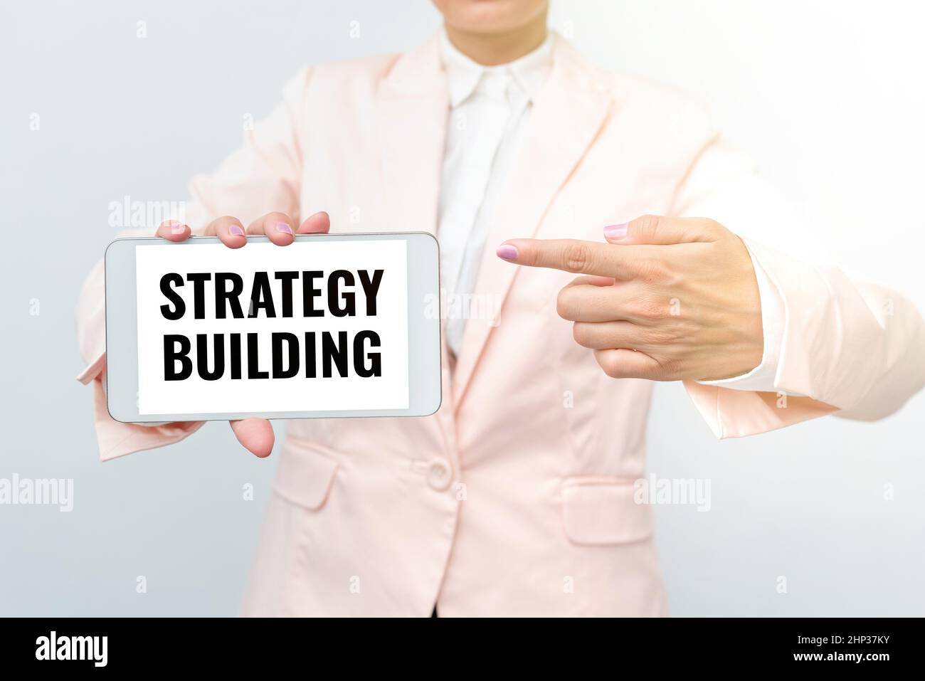 Conceptual display Strategy Building, Word for Leveraging Buying and ...