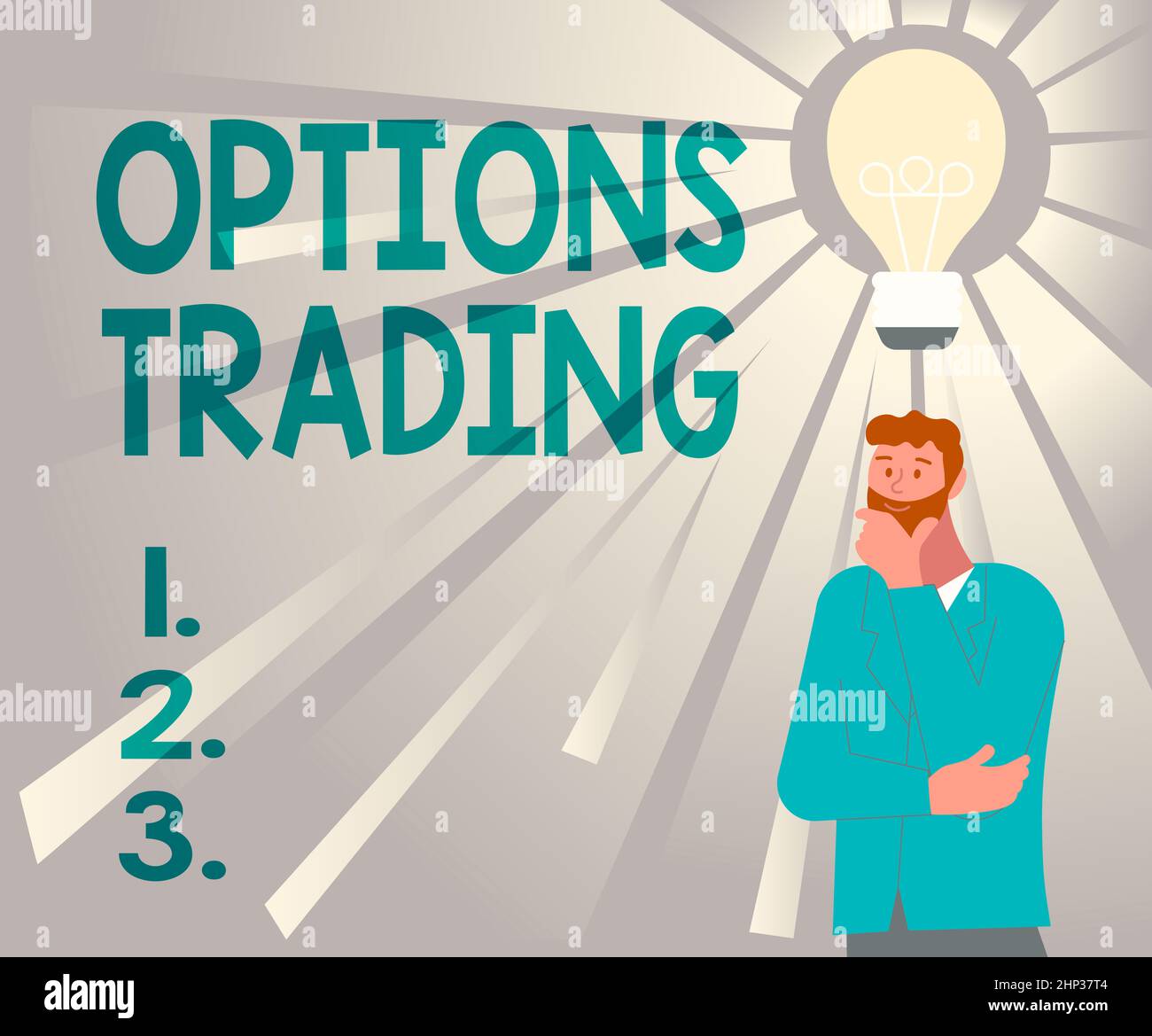 Inspiration showing sign Options Trading, Word for Different options to ...