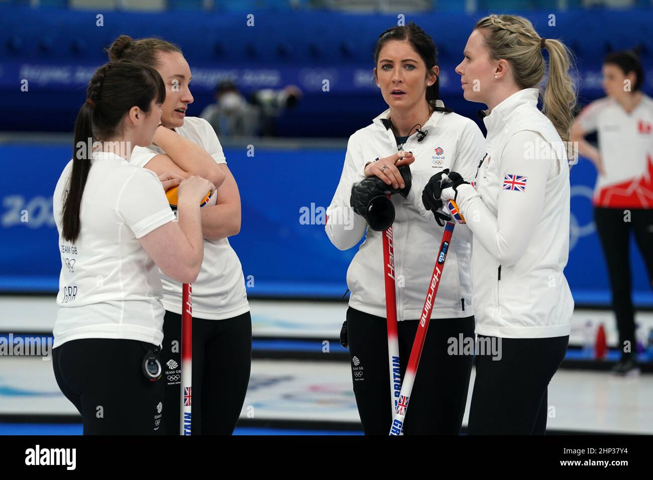 Left to right, Great Britain's Hailey Duff, Jennifer Dodds, Eve ...