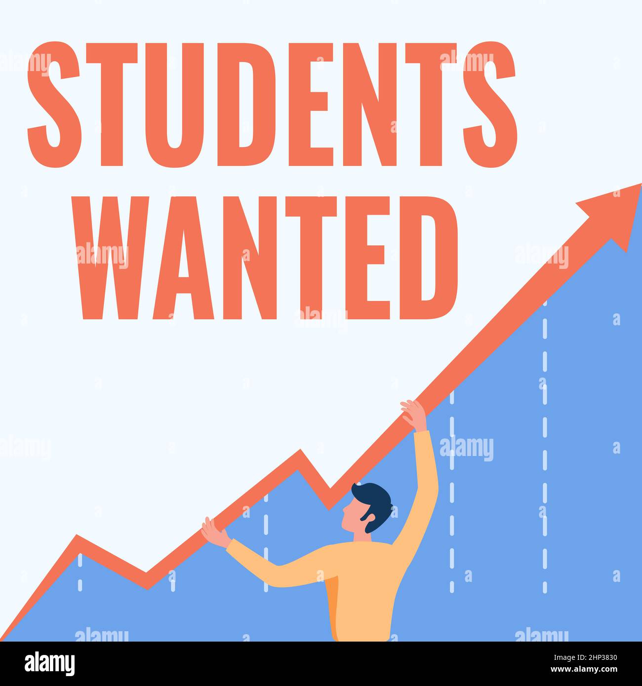 Conceptual display Students Wanted, Business overview list of things ...