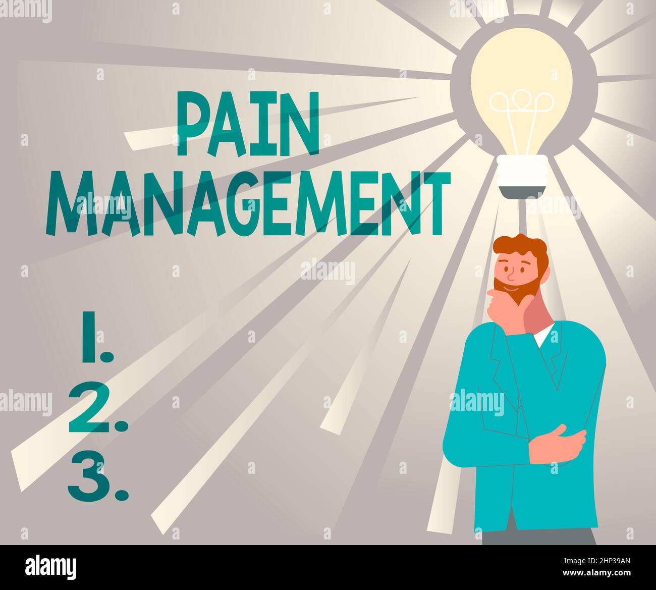 Handwriting text Pain Management, Business idea a branch of medicine ...