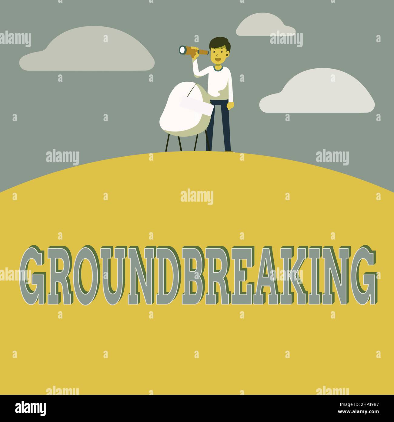 Groundbreaking news hi-res stock photography and images - Alamy