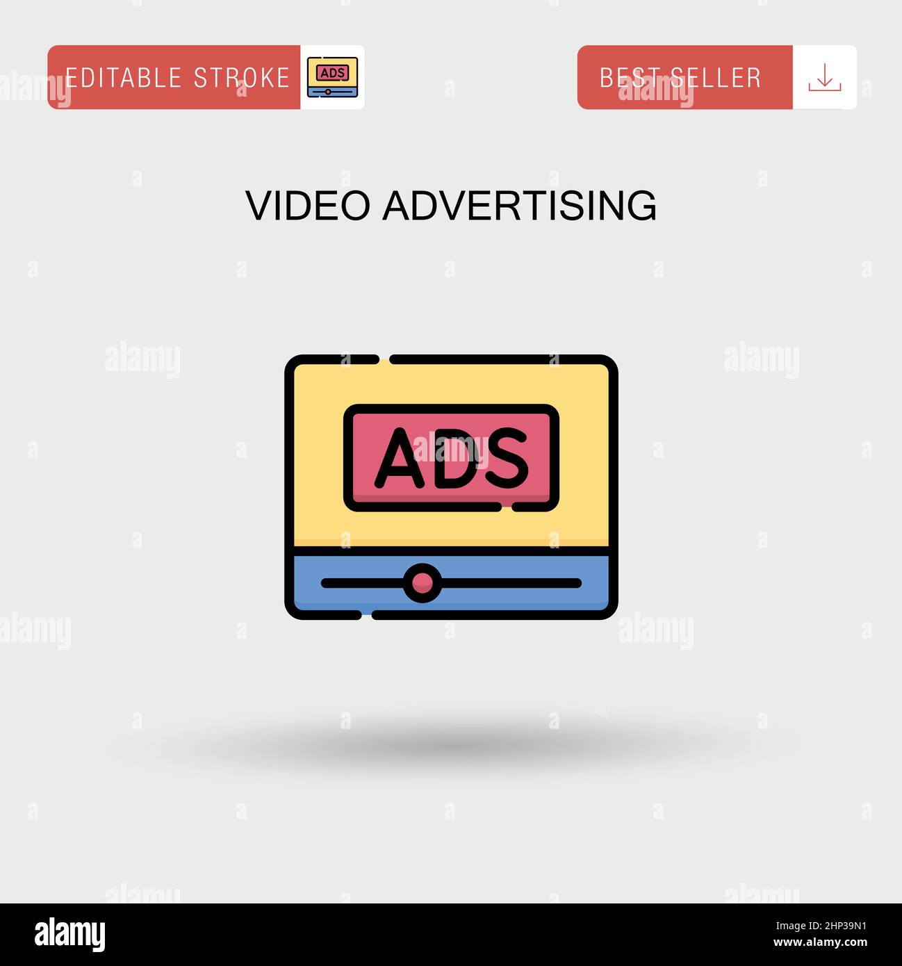 Advertising concept online marketing Stock Vector Images - Alamy