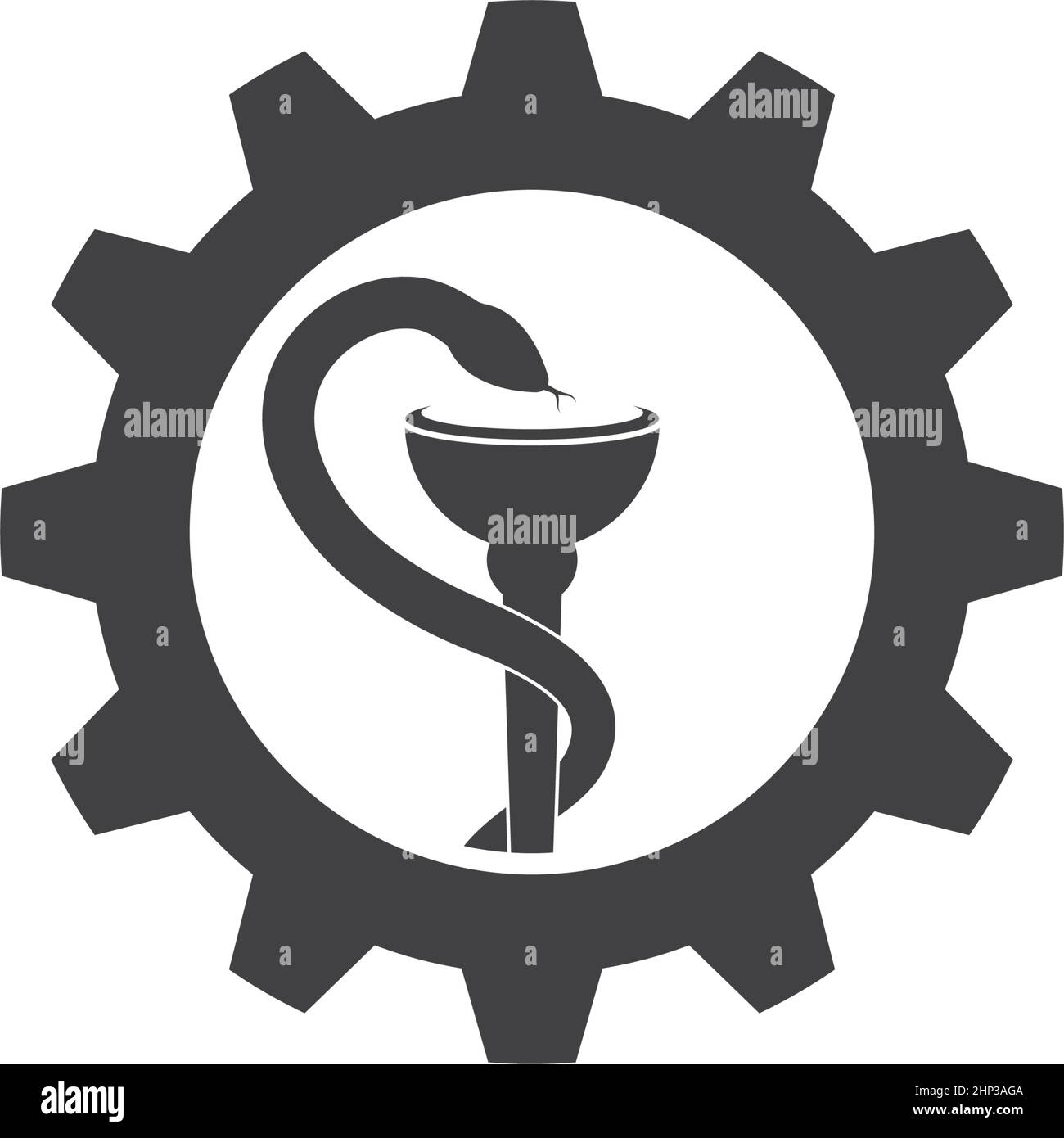 medical snake vector icon illustration Stock Vector Image & Art - Alamy